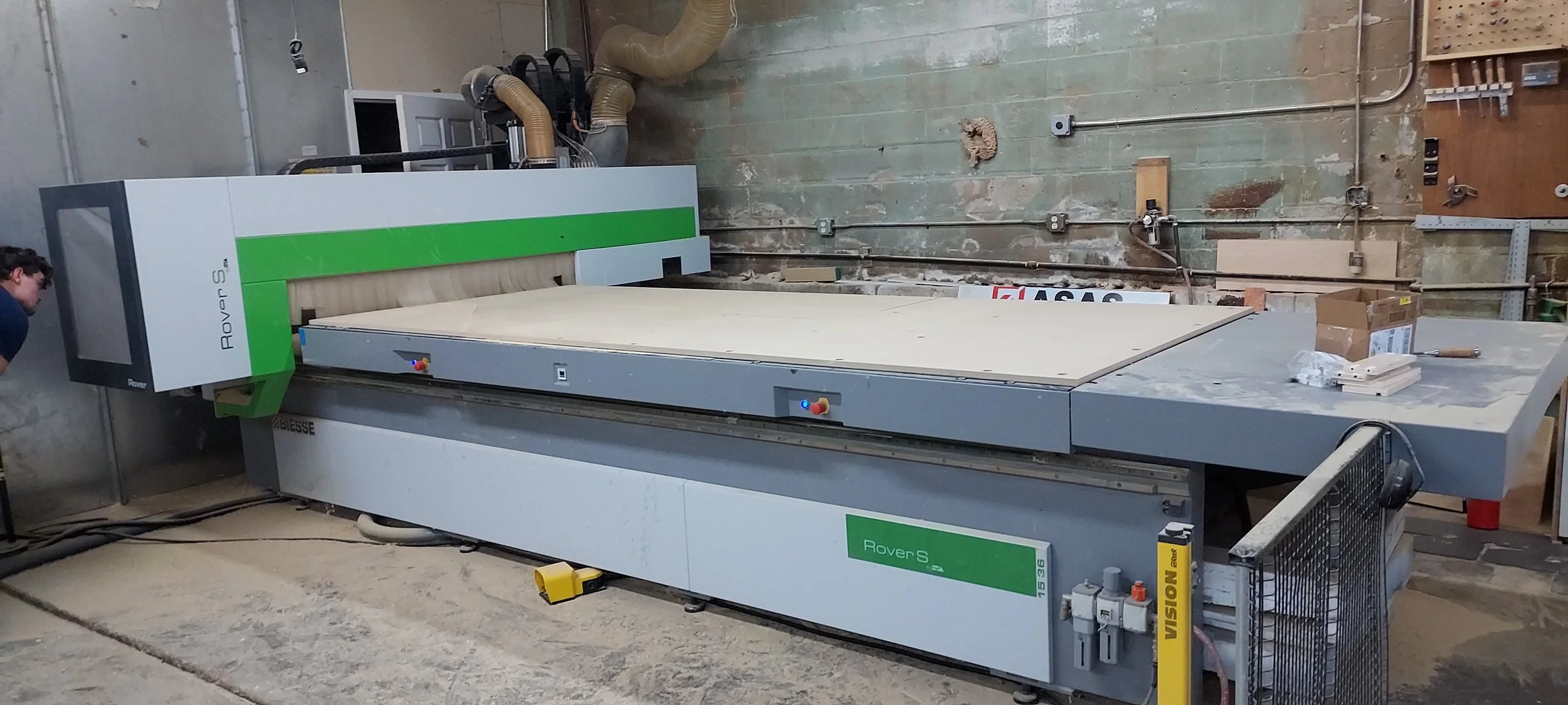 Biesse Rover S 5'x12' CNC (Used) 2017 — LIMZ MACHINERY GROUP