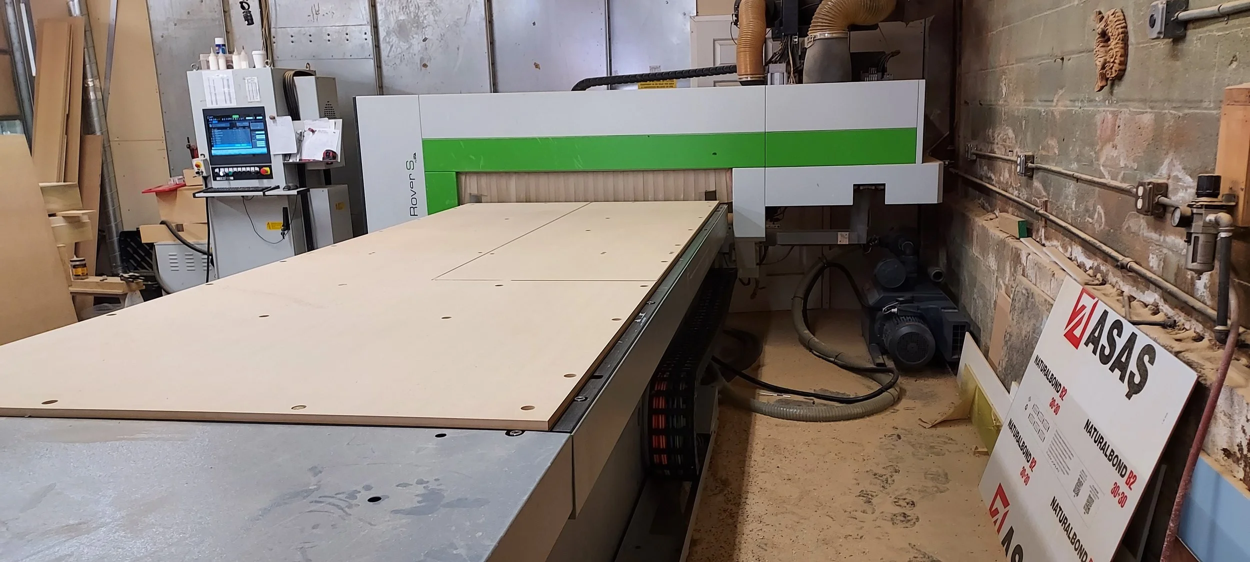 Biesse Rover S 5'x12' CNC (Used) 2017 — LIMZ MACHINERY GROUP