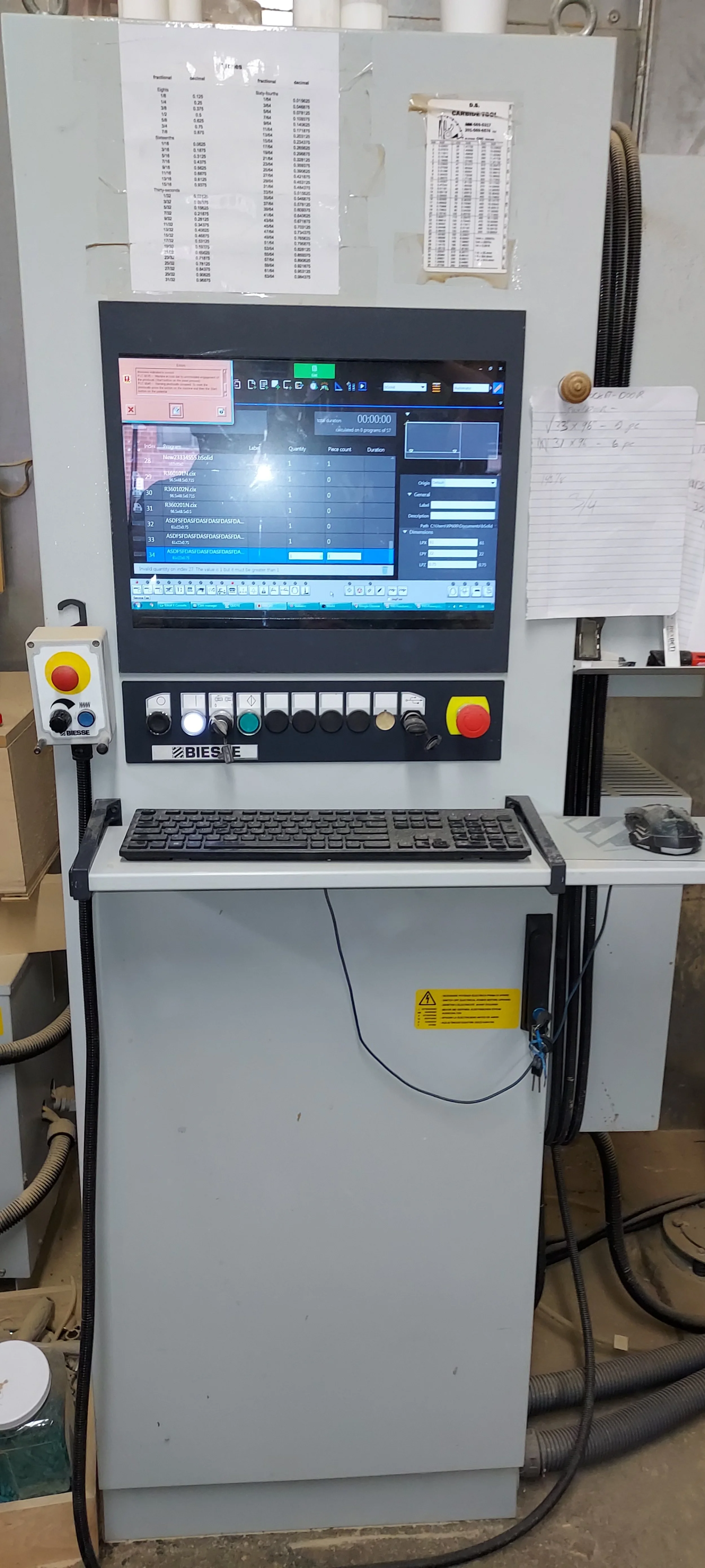 Biesse Rover S 5'x12' CNC (Used) 2017 — LIMZ MACHINERY GROUP