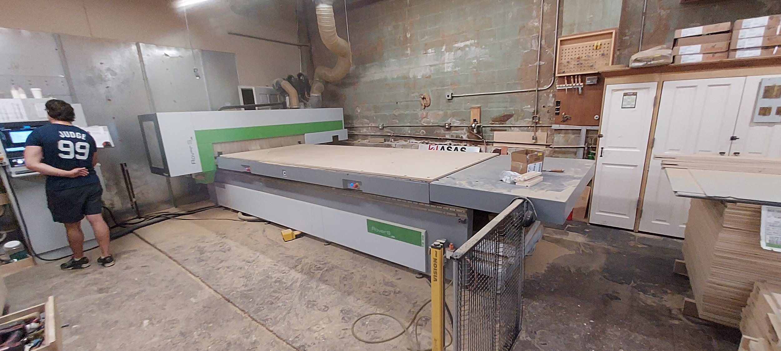 Biesse Rover S 5'x12' CNC (Used) 2017 — LIMZ MACHINERY GROUP