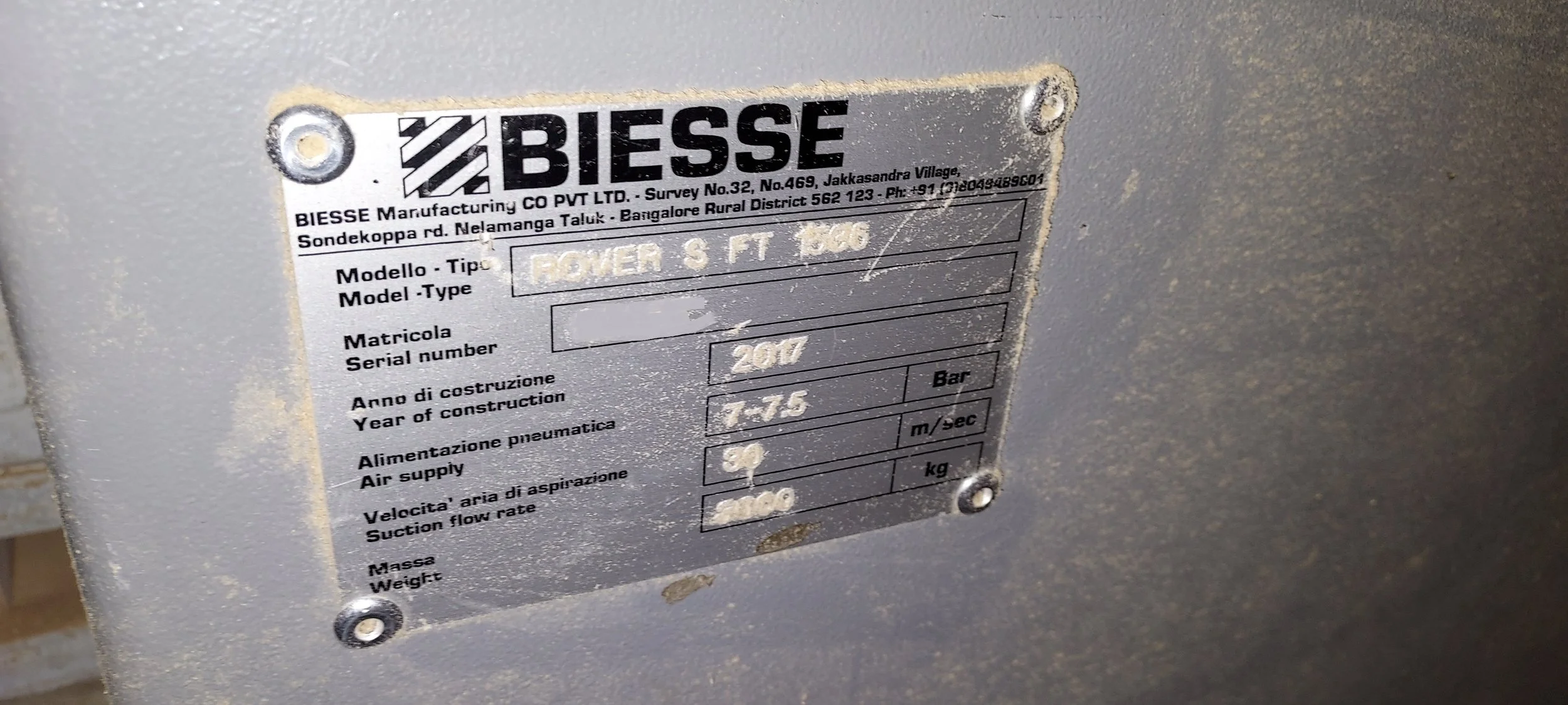 Biesse Rover S 5'x12' CNC (Used) 2017 — LIMZ MACHINERY GROUP