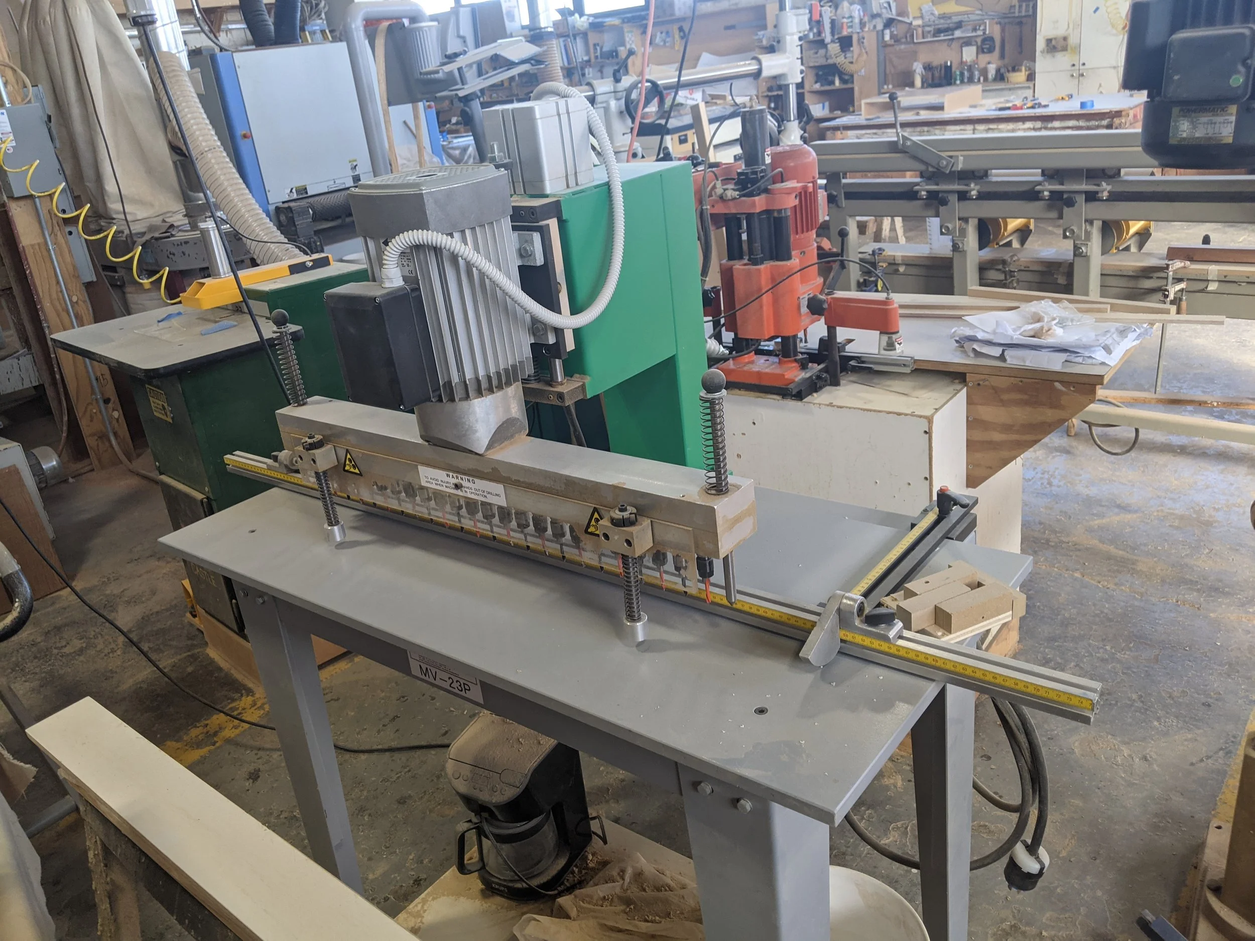 Detel Single Line Boring machine MV-23P Used) — LIMZ MACHINERY GROUP