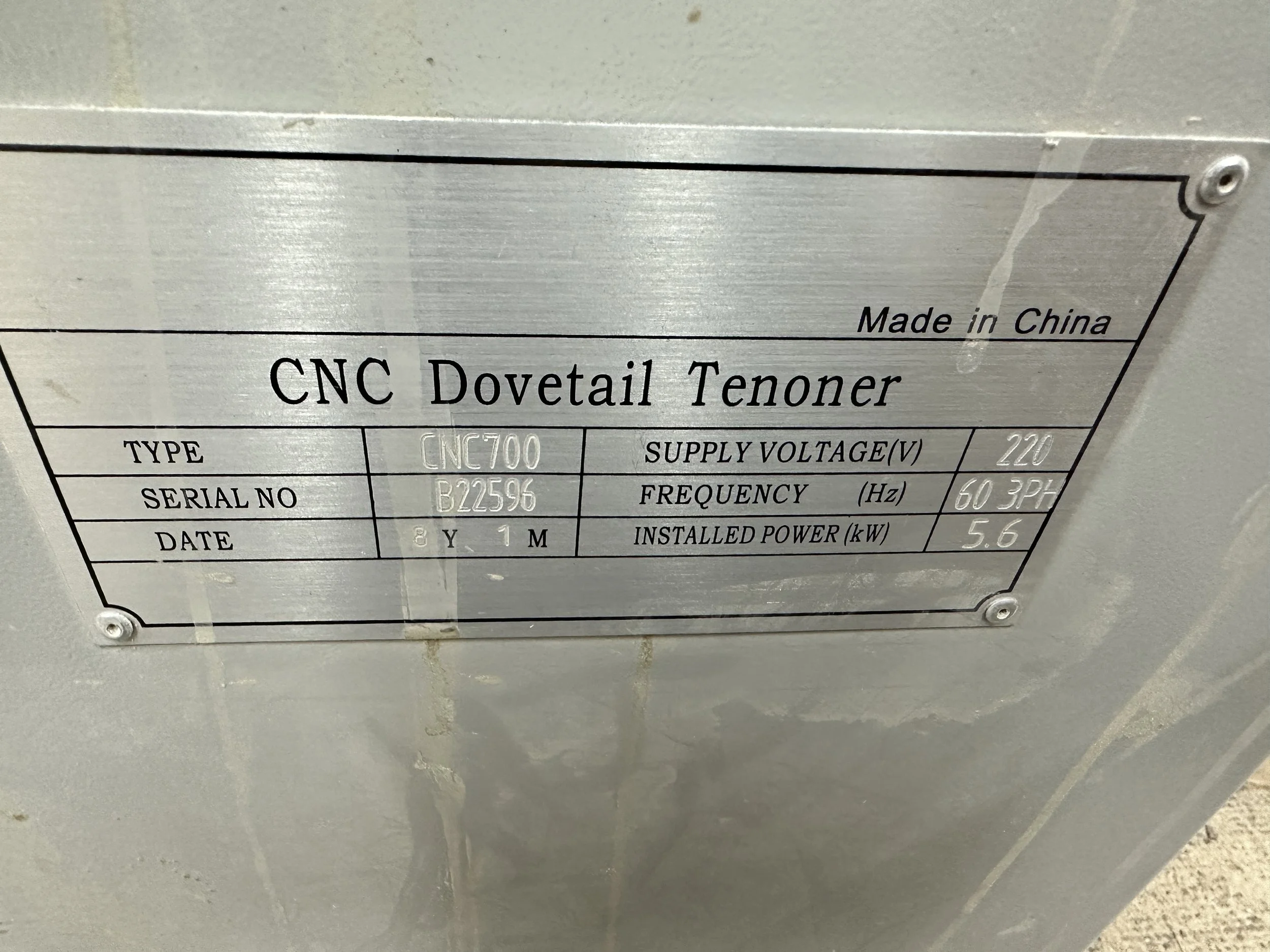 Pro Edge CNC Dovetail Machine Model: CN700 (2019) — LIMZ MACHINERY GROUP