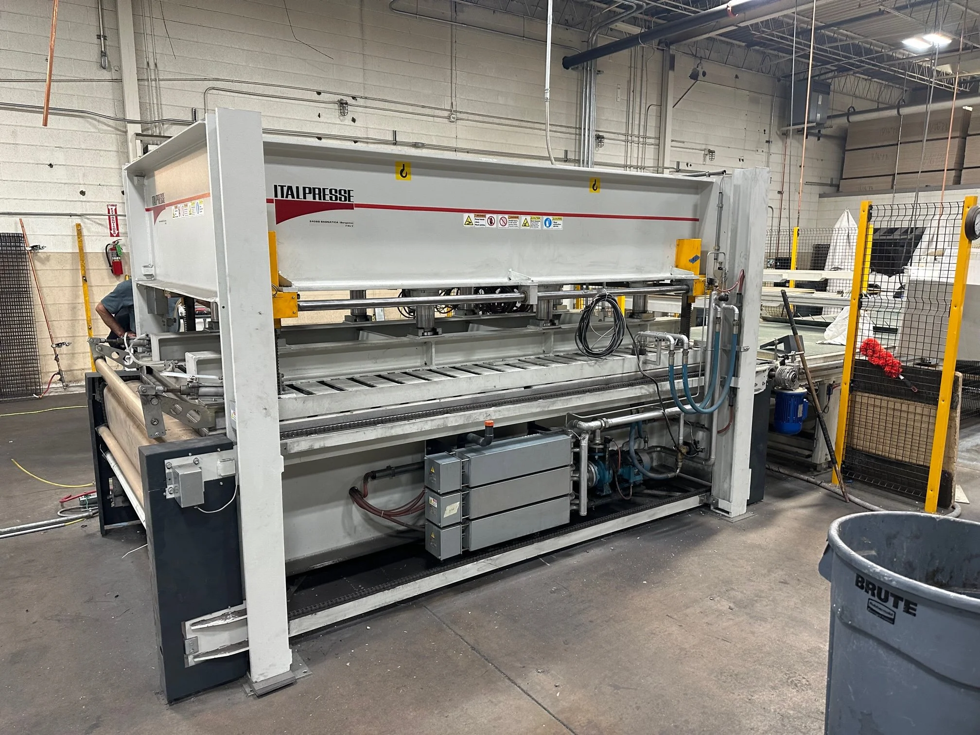 Italpresse "Storm" Auto Feed-Thru Press 5x10 (Used) — LIMZ MACHINERY GROUP