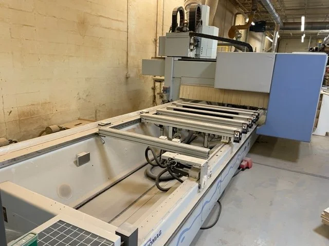 HOMAG CNC Controlled Vertical Processing Center, Model DRILLTEQ V-200 ...