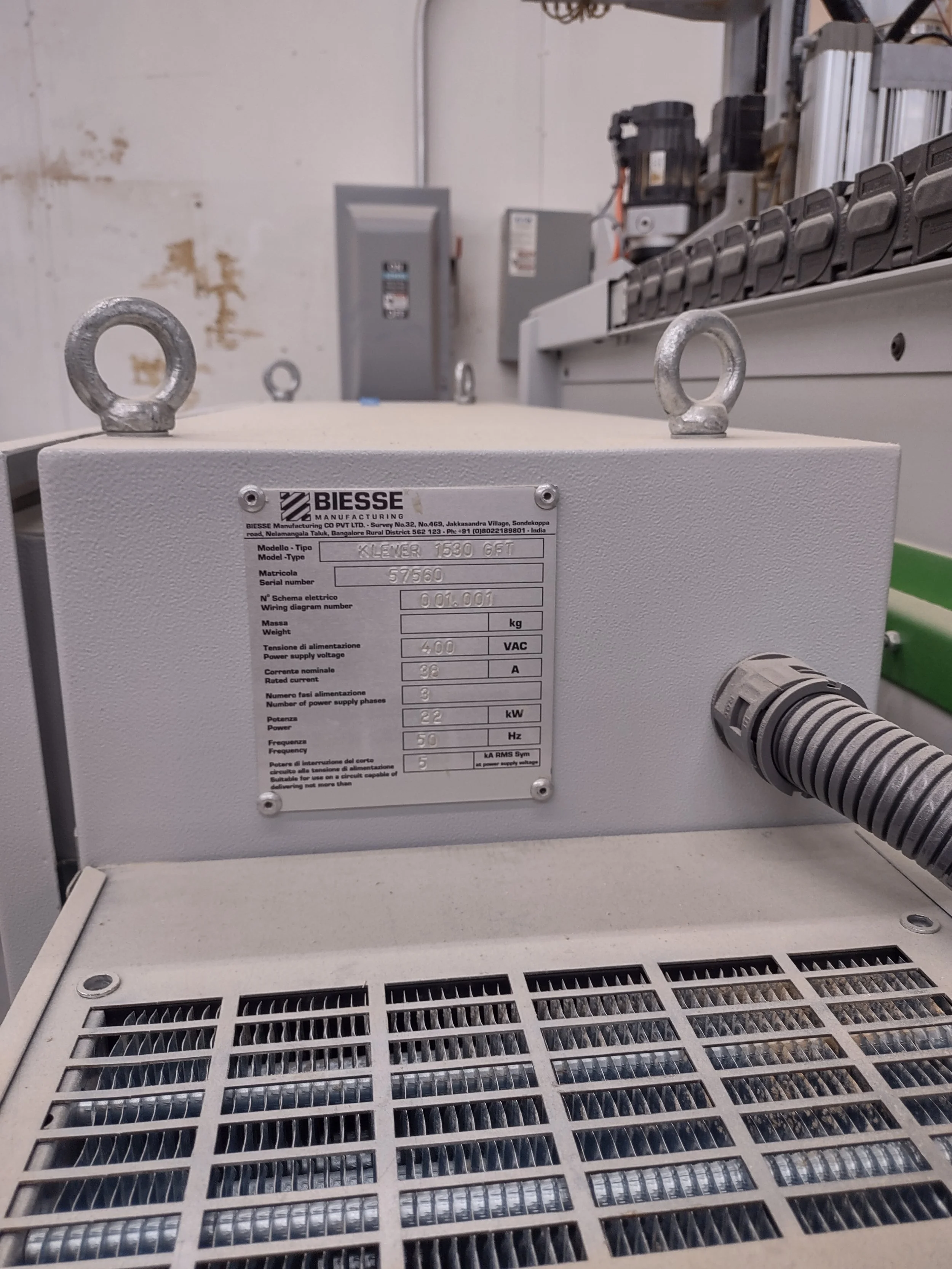 Biesse Klever 5X10 CNC Year 2012 (used) — LIMZ MACHINERY GROUP