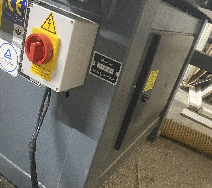 Altendorf WA8 TE 10' Sliding Table Saw 2017 (Used) — LIMZ MACHINERY GROUP