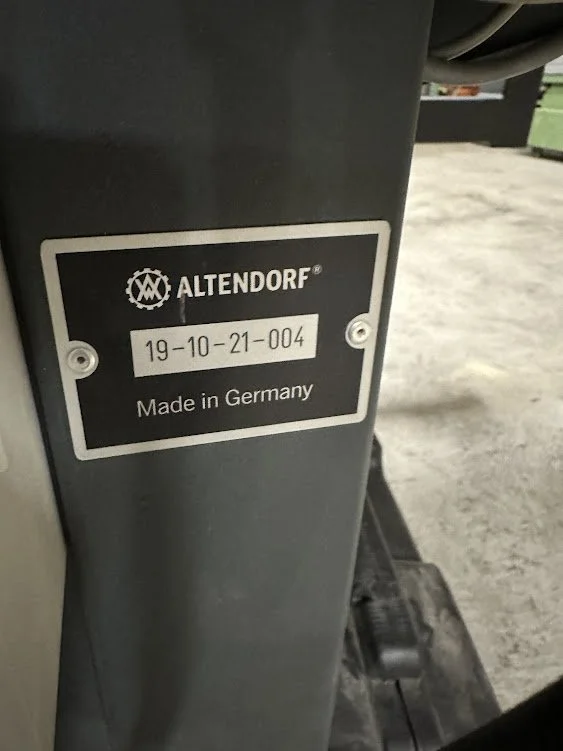 Altendorf WA80X 10' Servo Rip Fence 2019 (Used) — LIMZ MACHINERY GROUP