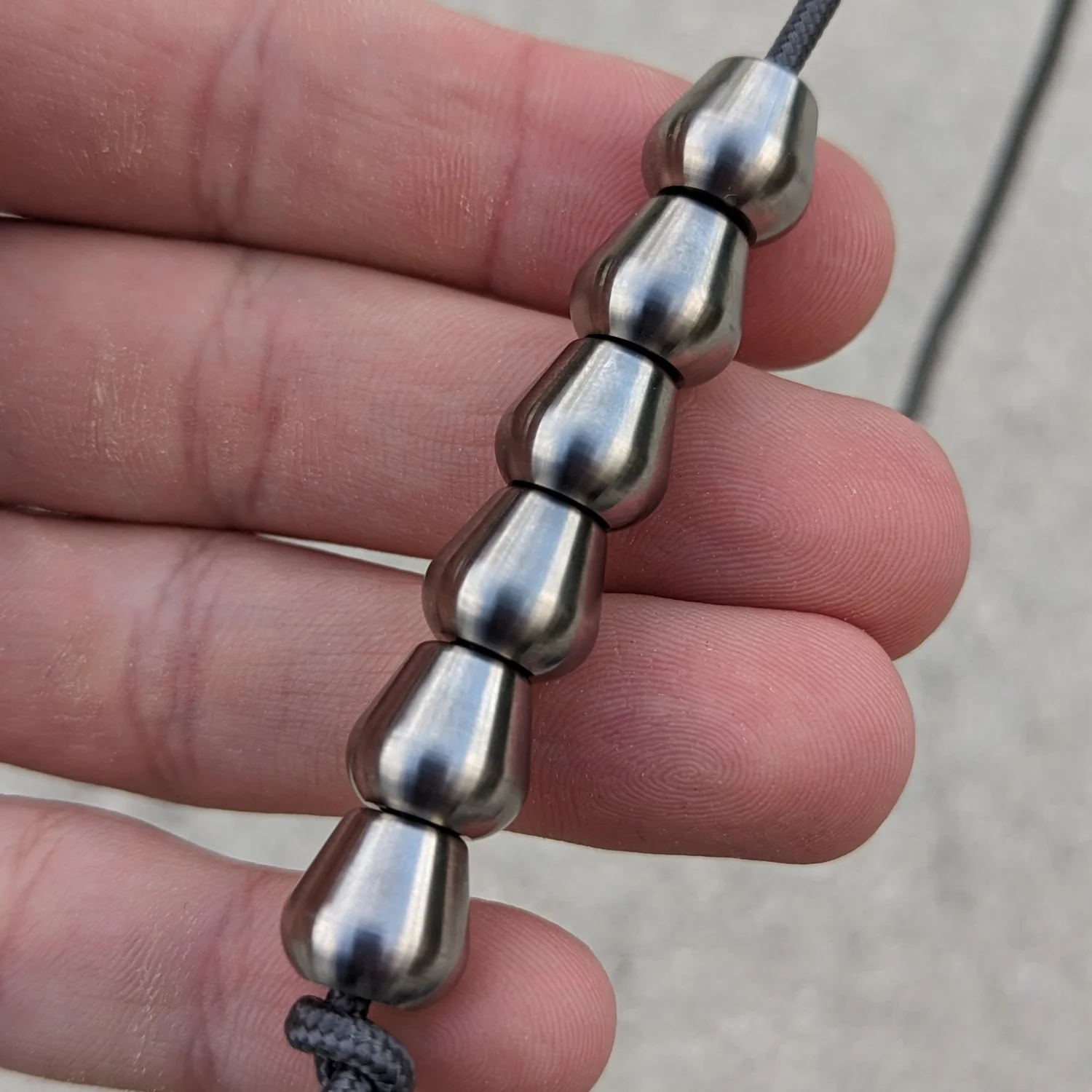 ThumbChuck Gundams (Ti): Mini Nunchuck Skill Toy — Jimpy Designs