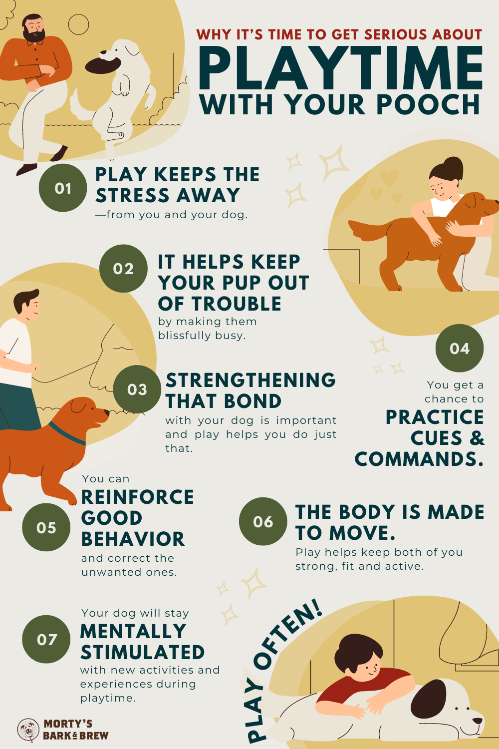 Infographics - Morty's Bark & Brew