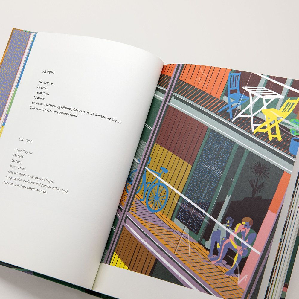 The book shows a series of new works by Norwegian artist Hanne Friis ...