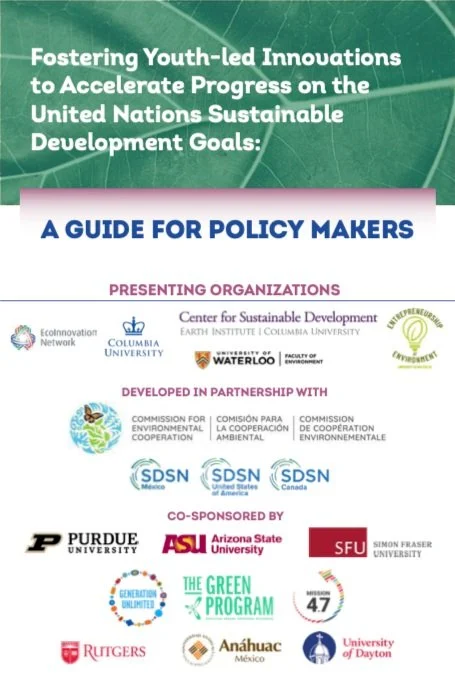 “Fostering Youth-led Innovations to Accelerate Progress on the United ...