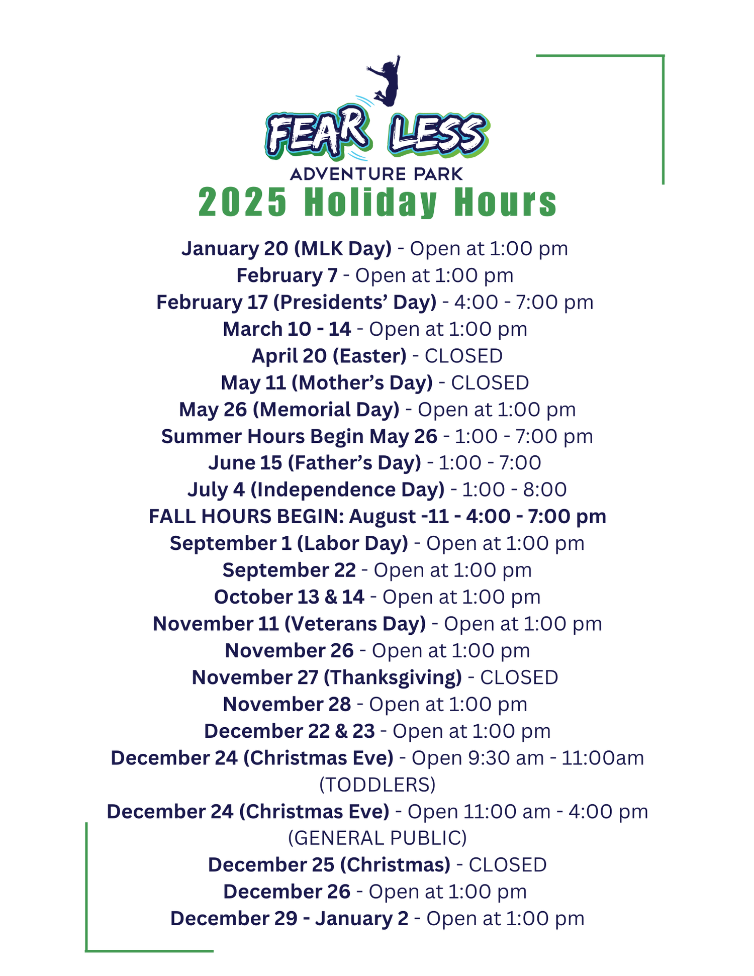 Fearless Adventure Park