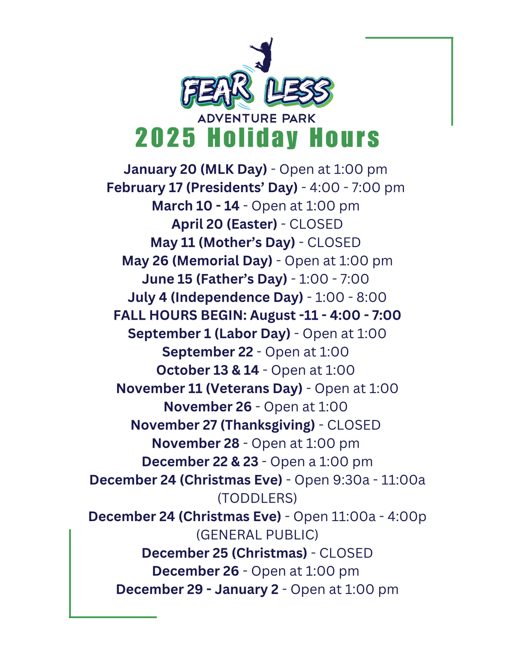 Fearless Adventure Park