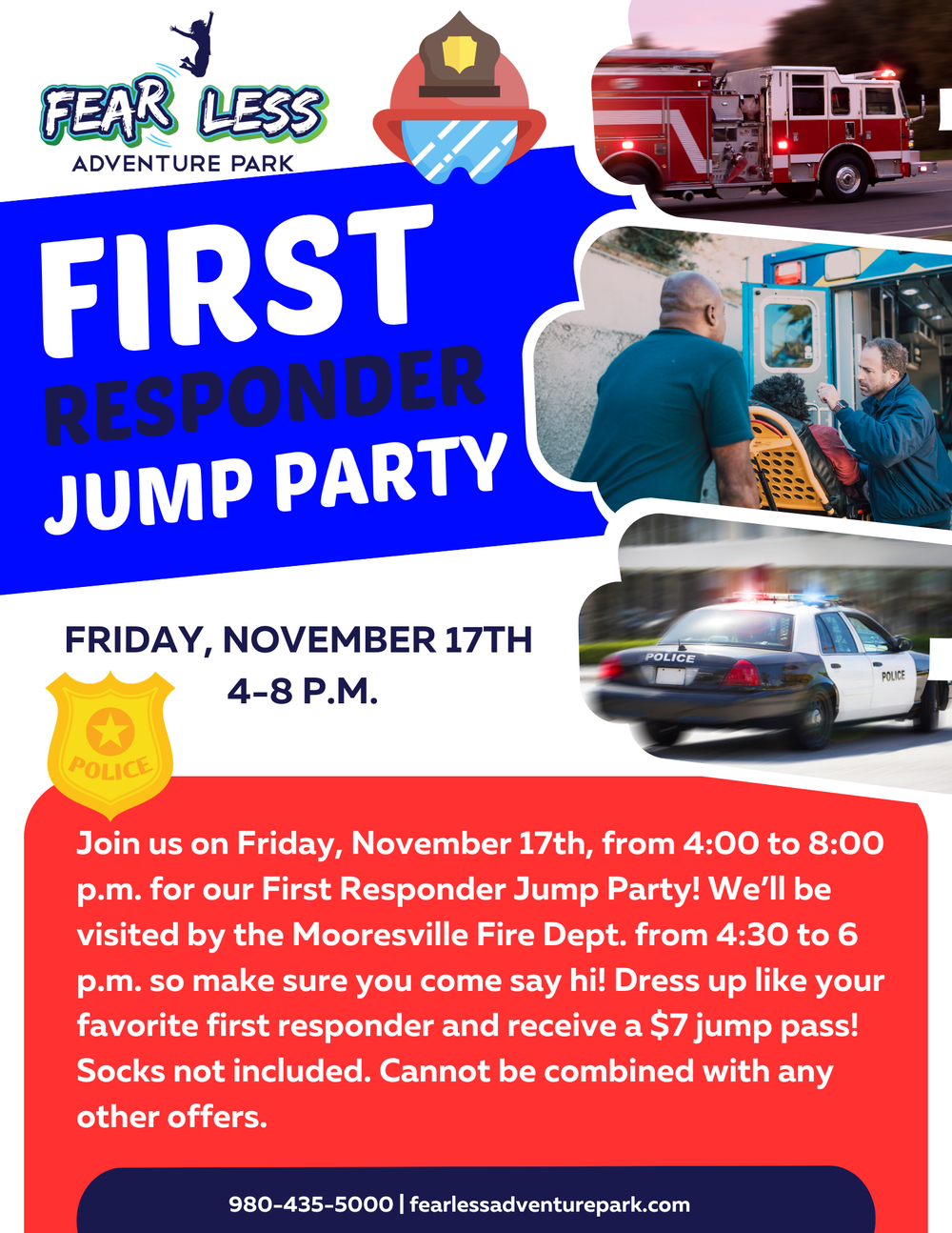 Upcoming Events — Fearless Adventure Park