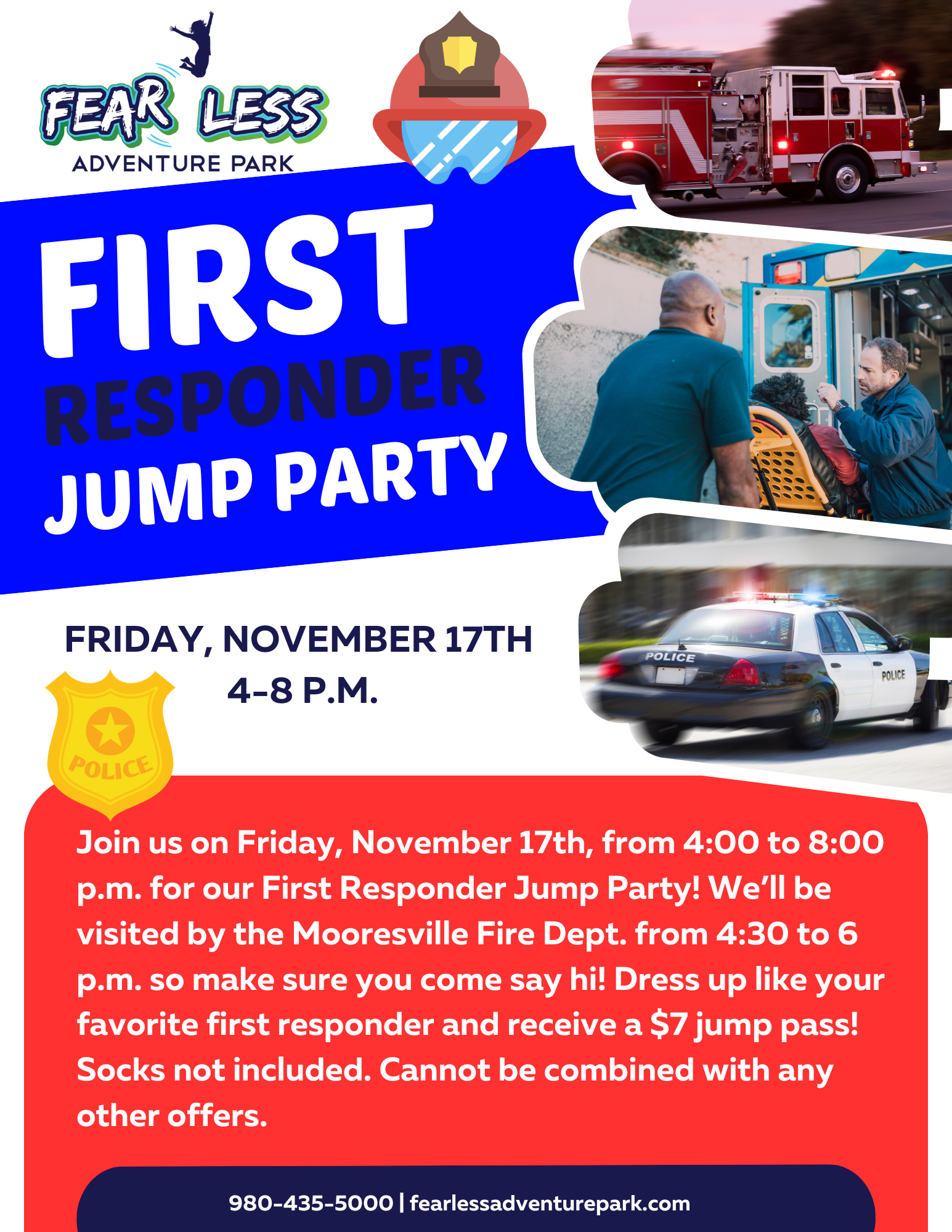 Upcoming Events — Fearless Adventure Park