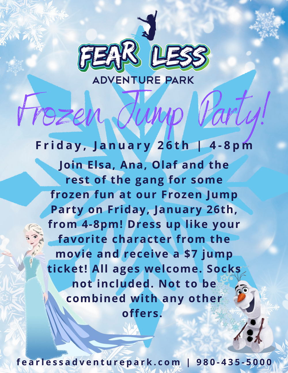 Upcoming Events — Fearless Adventure Park