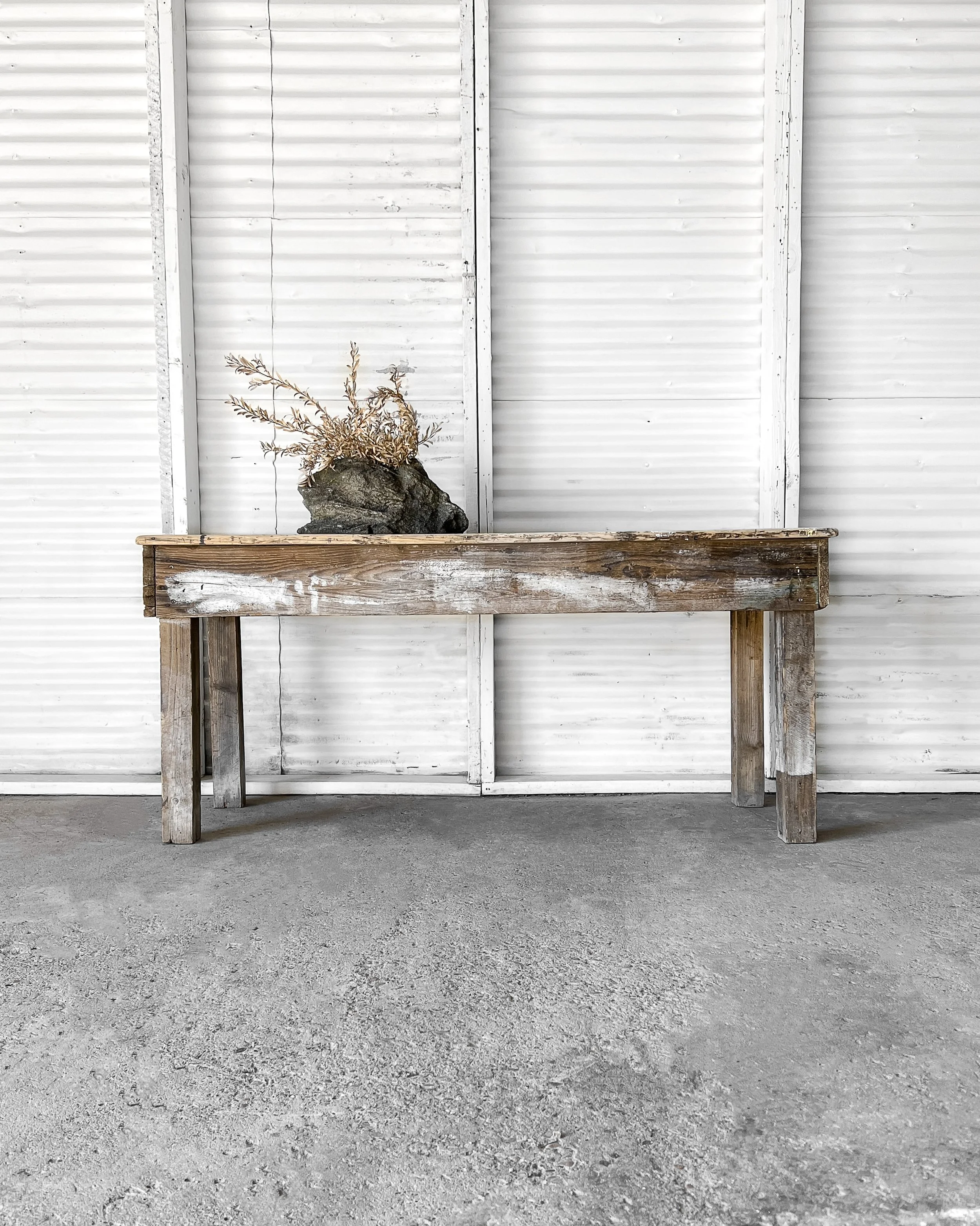 Painter's Workshop Console Table — East End Salvage