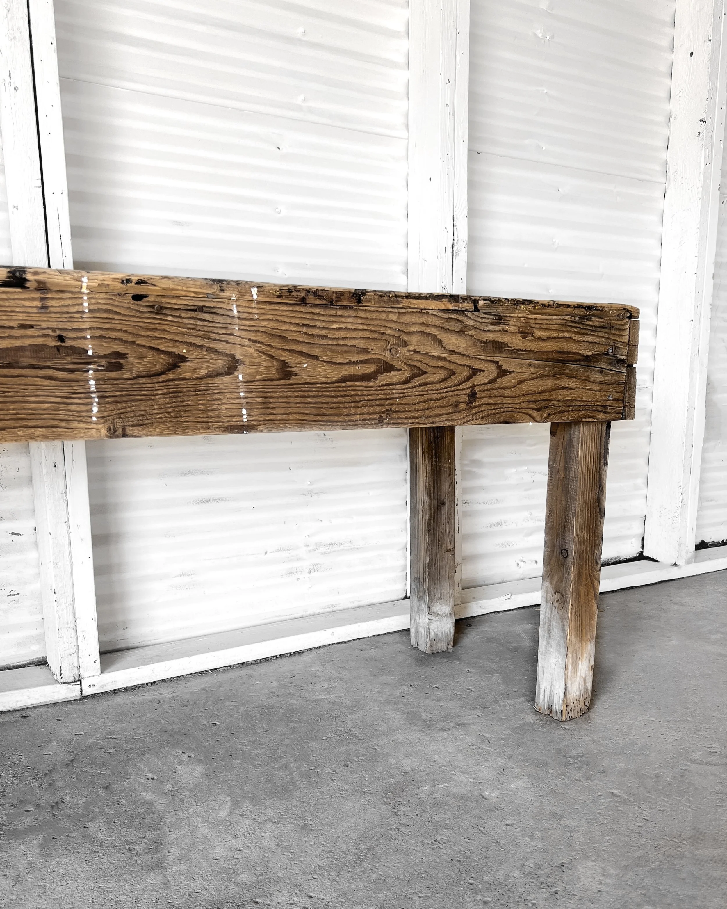Painter's Workshop Console Table — East End Salvage