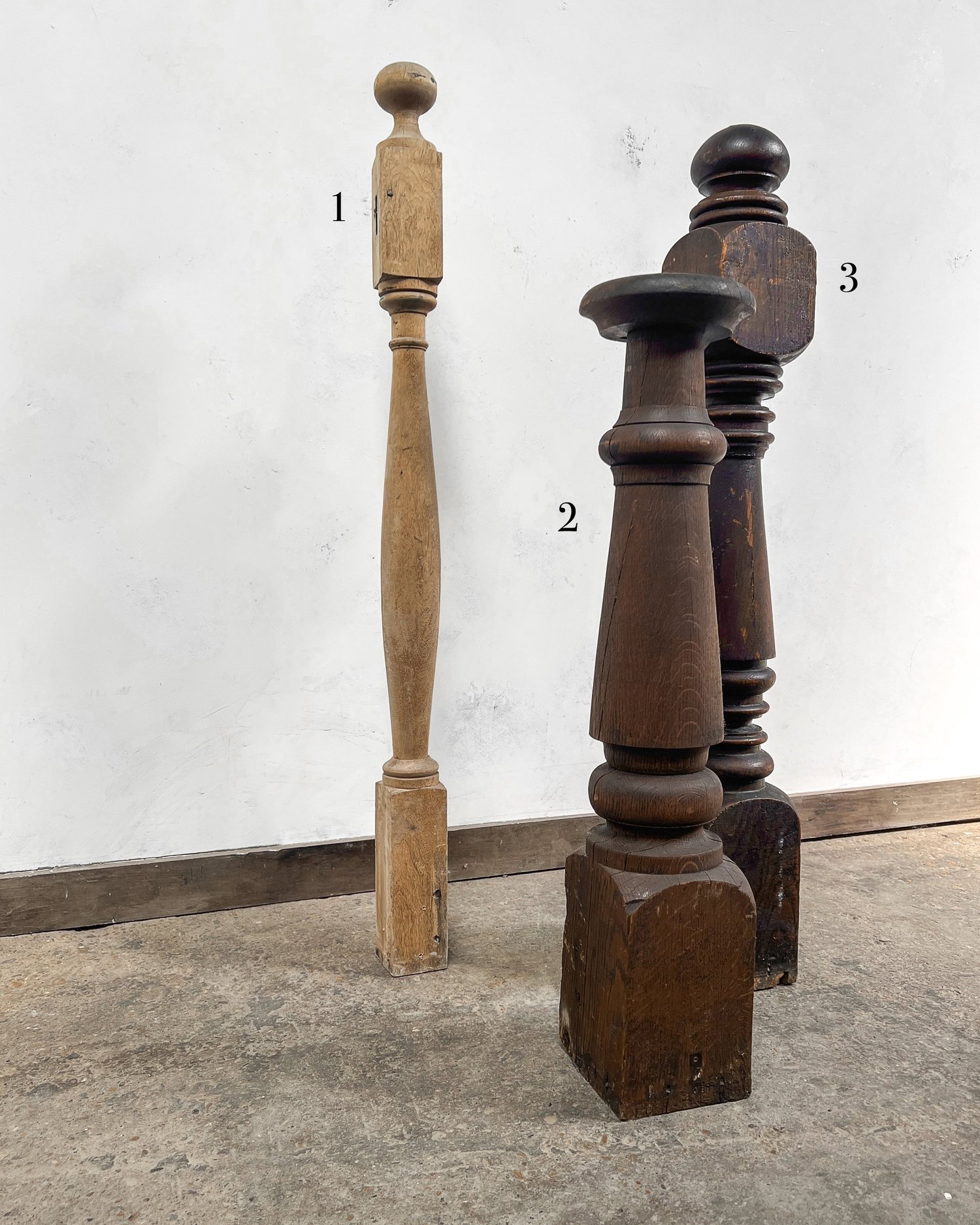 Vintage Newel Posts