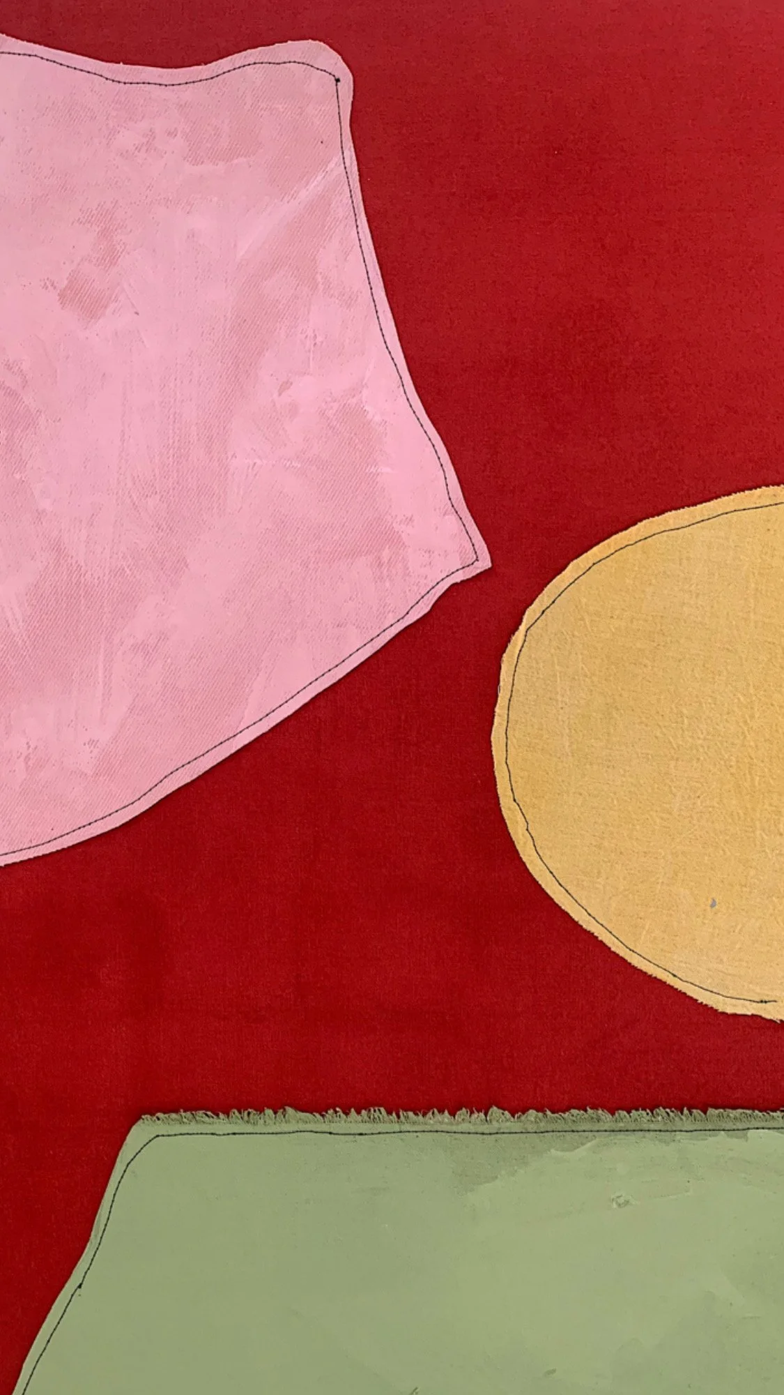 TEXTILE PAINTING,KRUS ART,LISBON ARTIST,MODERN ART, ABSTRACT PAINTING ...