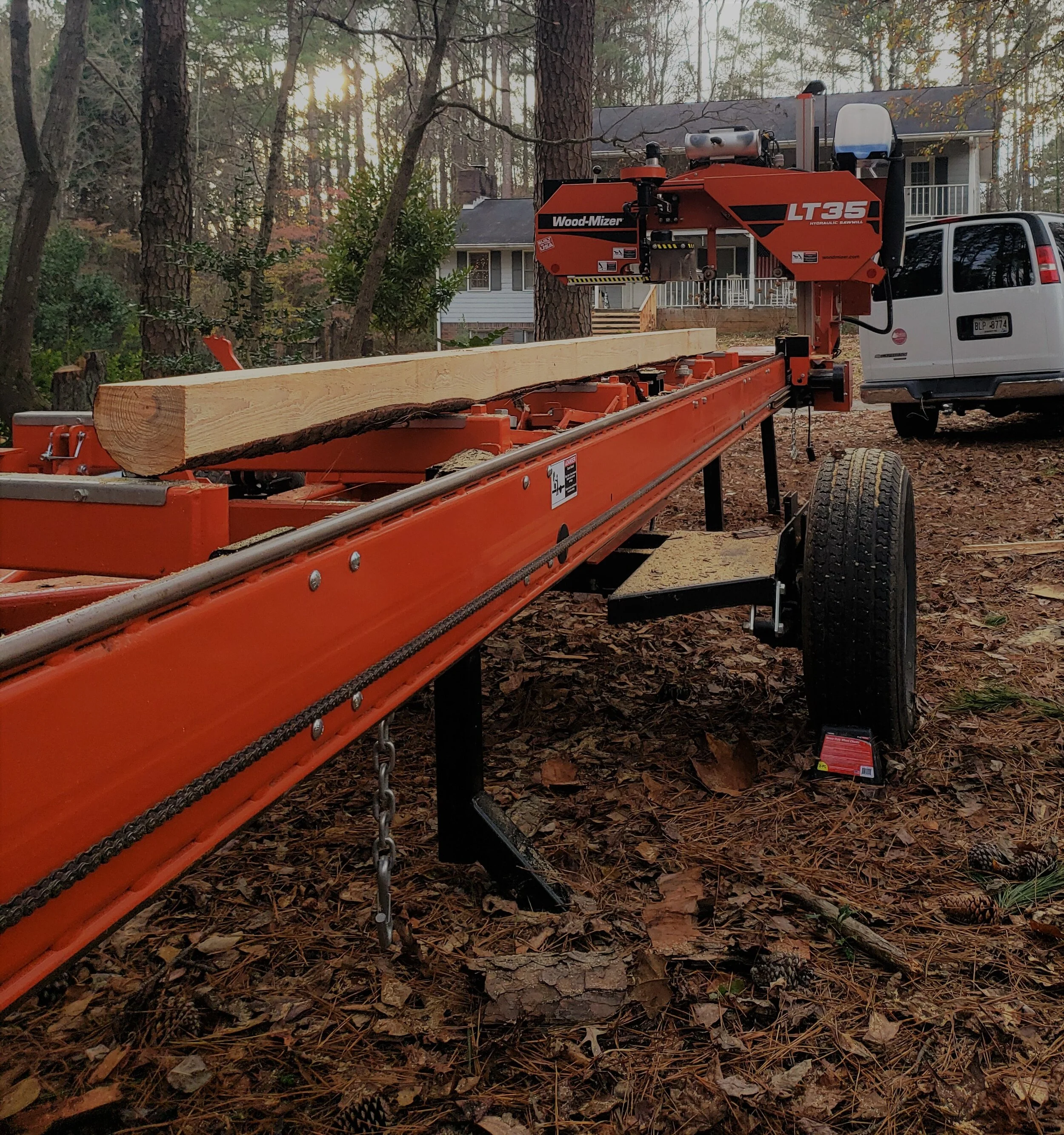Urban Wood Services | Portable Sawmill services and Rough Cut Lumber Sales