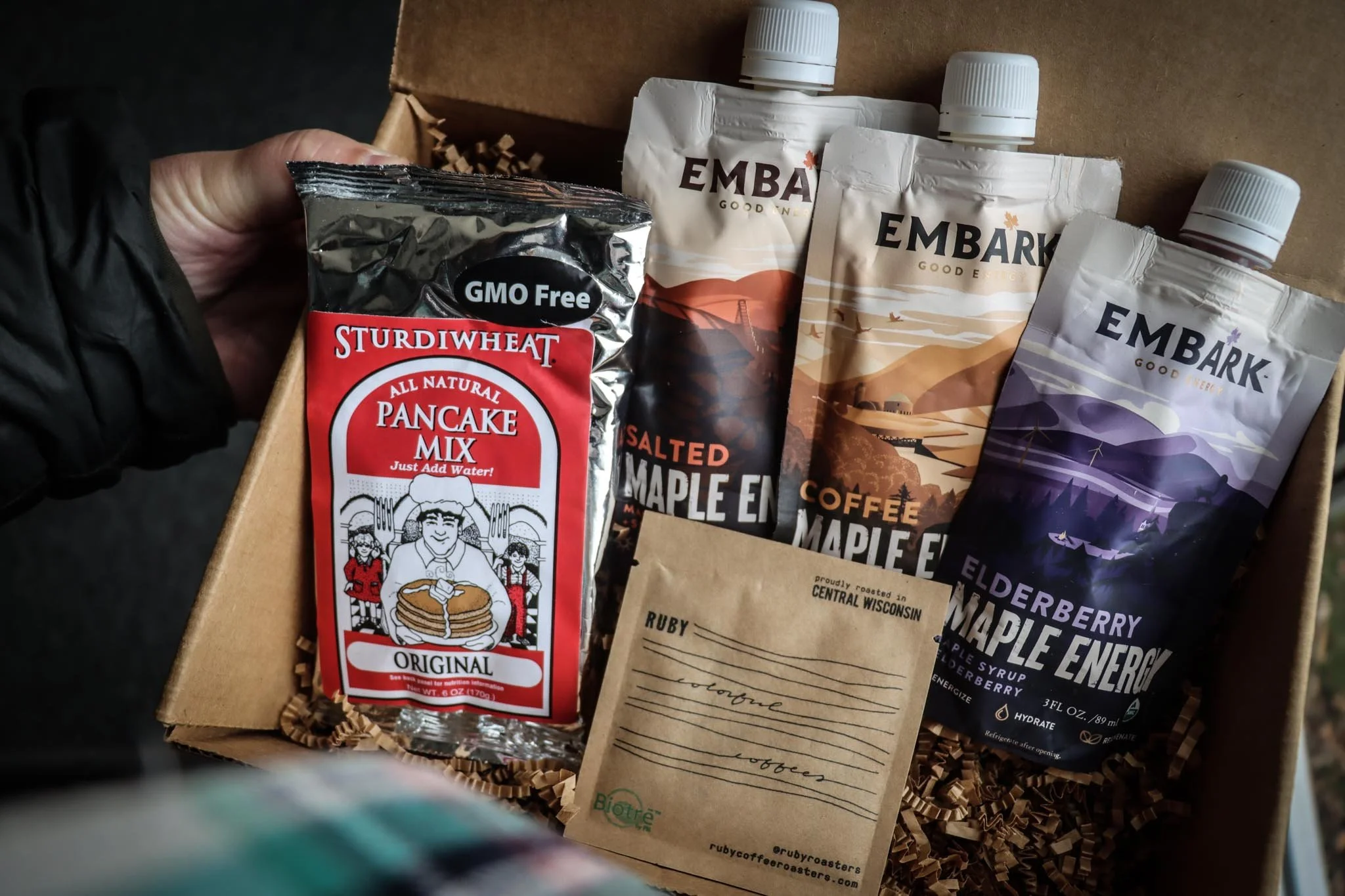 Embark Salted Maple Energy Organic Simple Ingredients Good Energy from ...