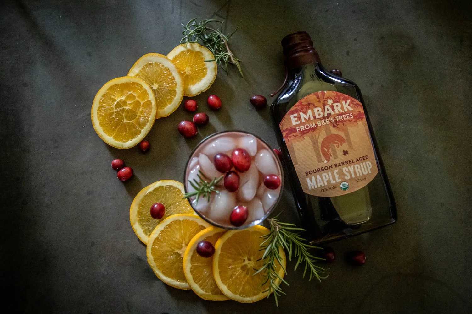 Cranberry Citrus Maple Bourbon — Embark Maple Energy