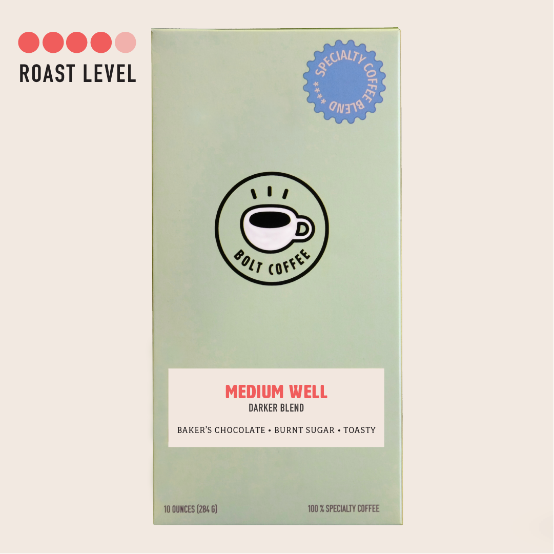 Medium Well - Darker Roast Blend — Bolt Coffee Co.