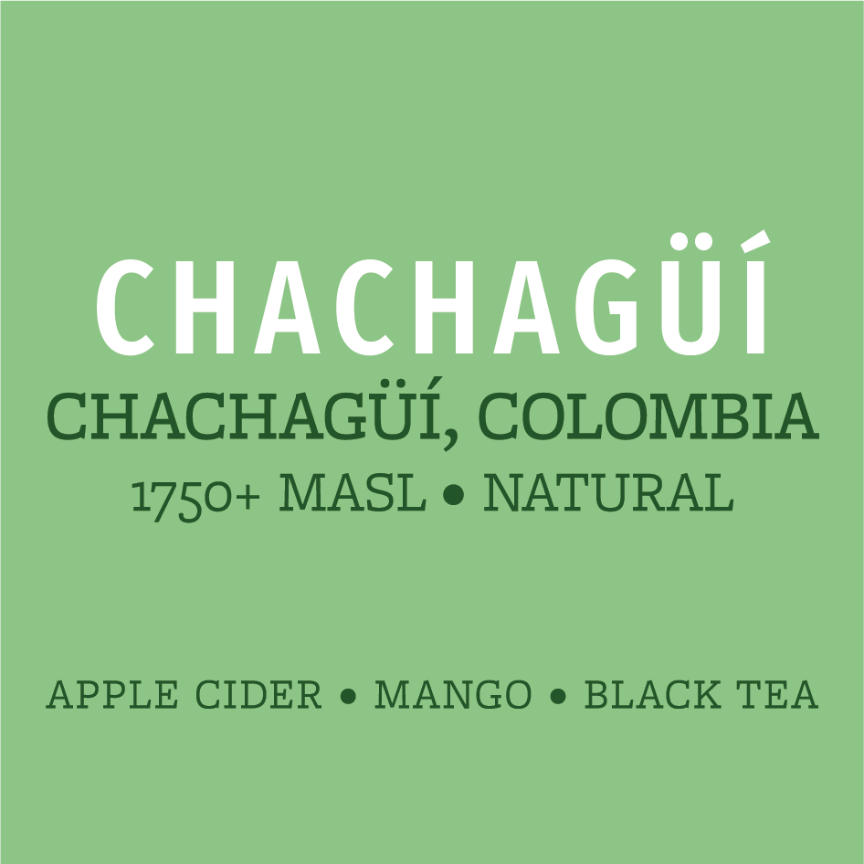 Colombia - Chachagüí Natural — Bolt Coffee Co.