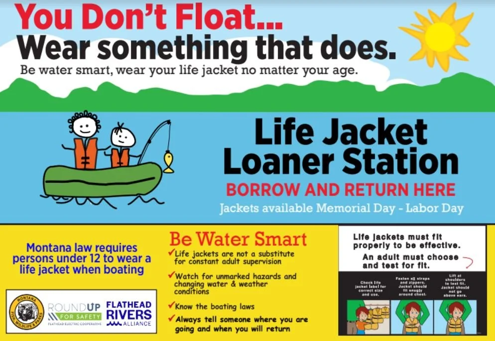 Life Jacket Stations — Flathead Rivers Alliance