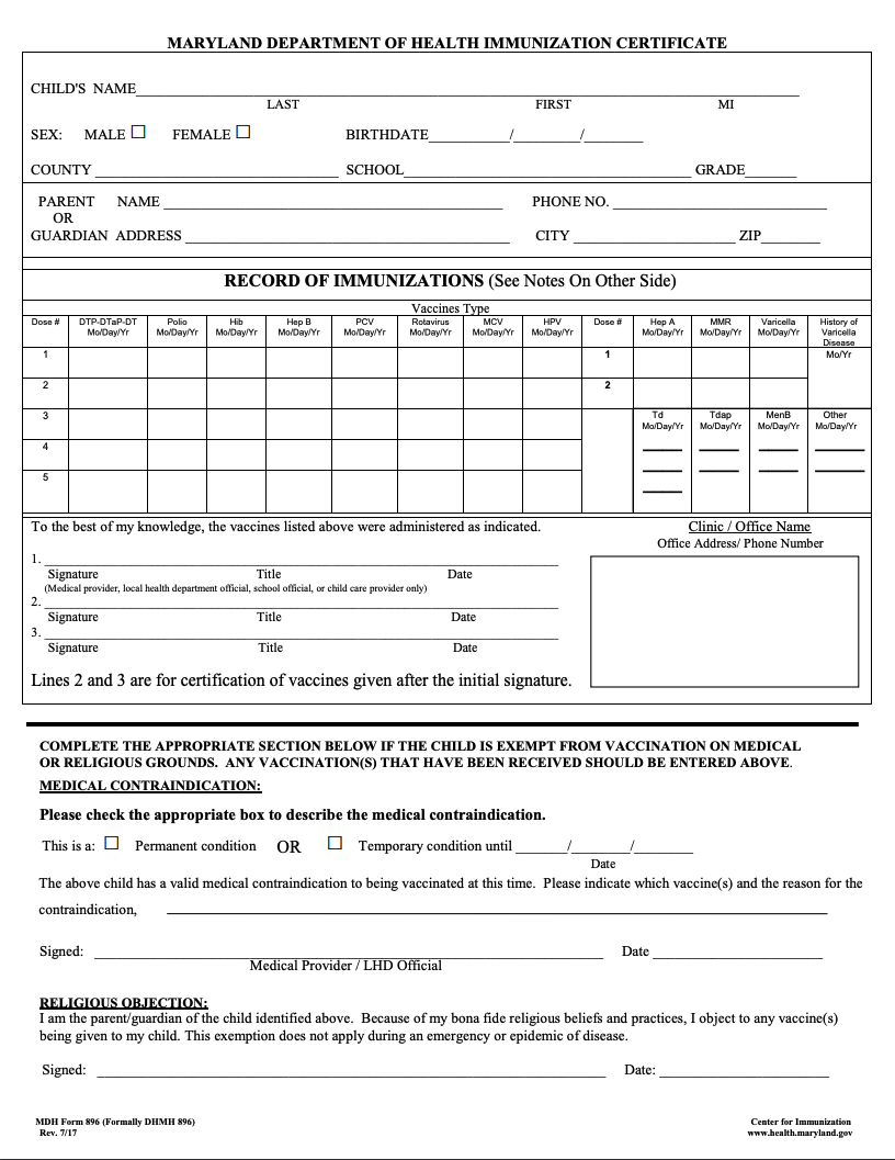 Important Camp Forms — Beachmont: Developing the Whole Person