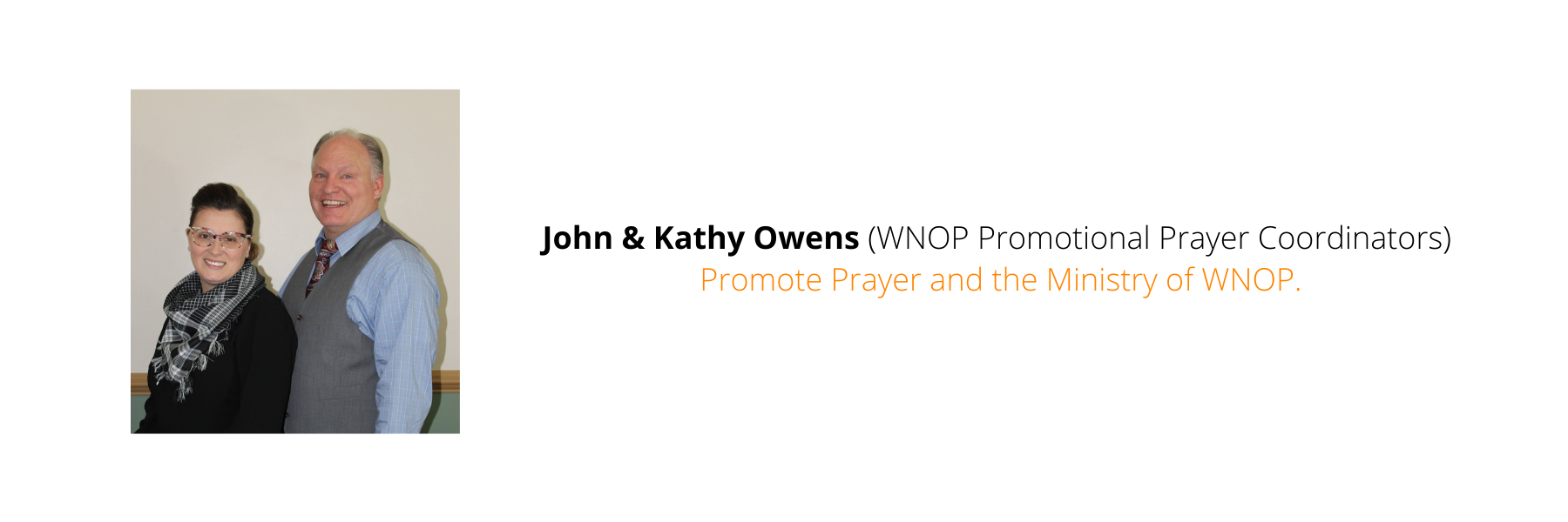 WNOP Administrative Team — World Network of Prayer