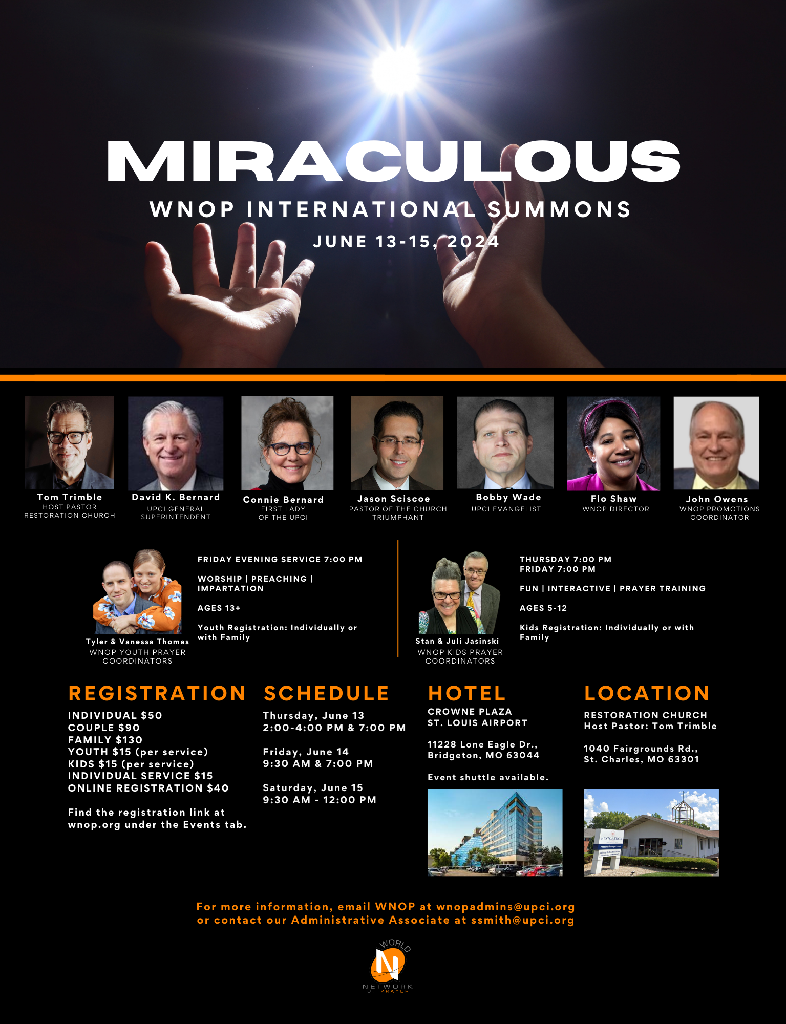 WNOP International Summons — World Network of Prayer