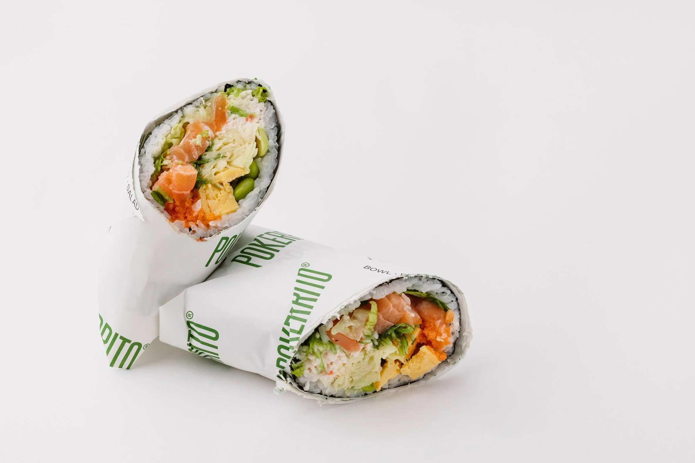 Classic Sushi Burritos & Fresh Poke Rolls — Pokerrito Menu Canada ...