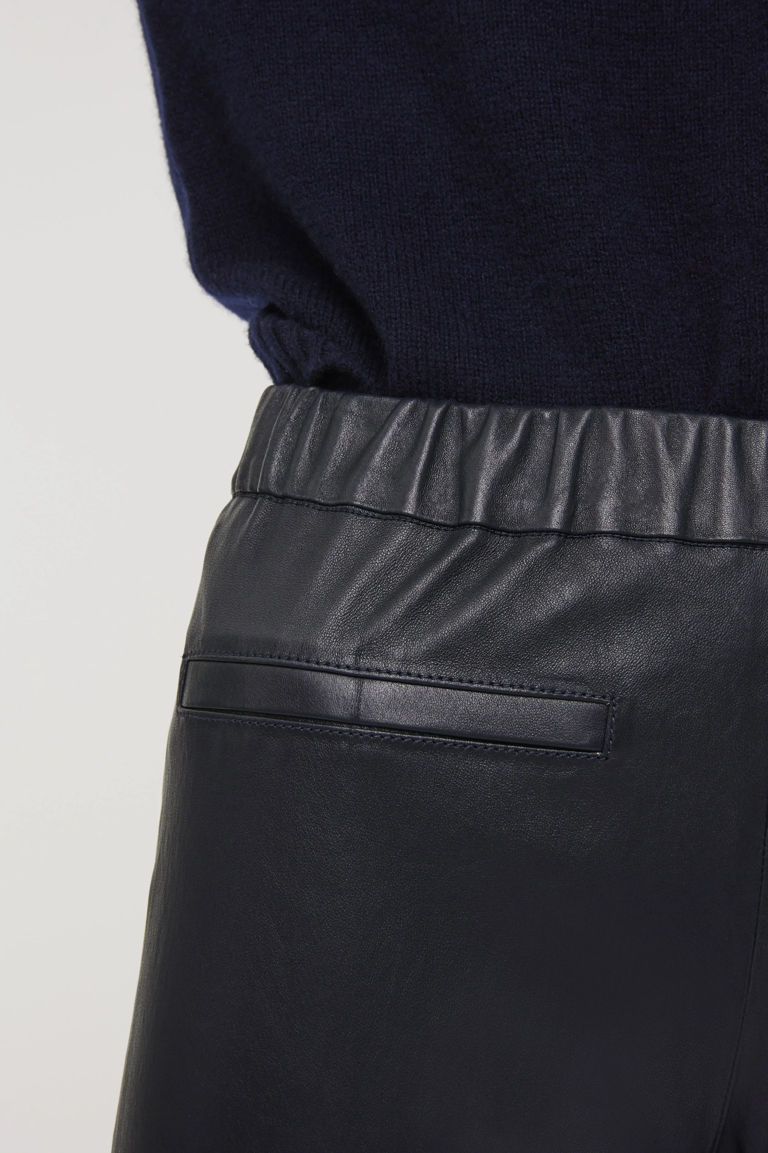 ORAGE - Suede stretch trousers — Inès & Maréchal | Conscientious Luxury