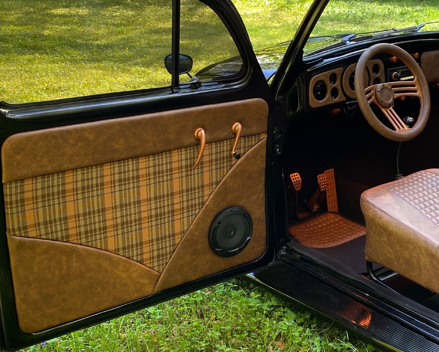 full custom volkswagen interior — cate culp