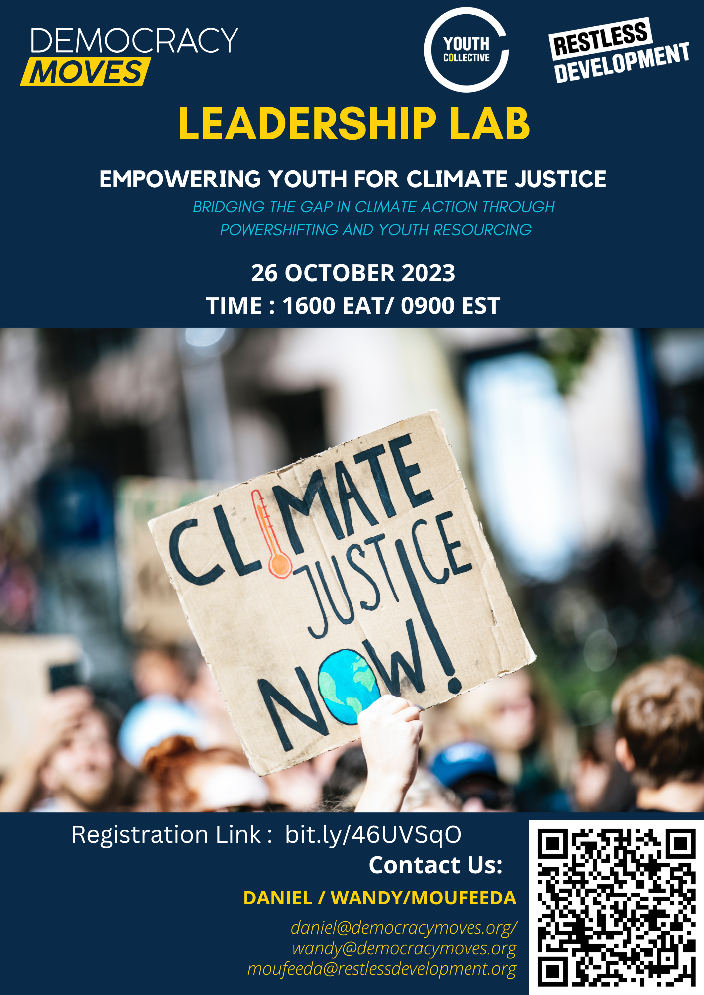 LEADERSHIP LAB: Empowering Youth for Climate Justice — Democracy Moves ...
