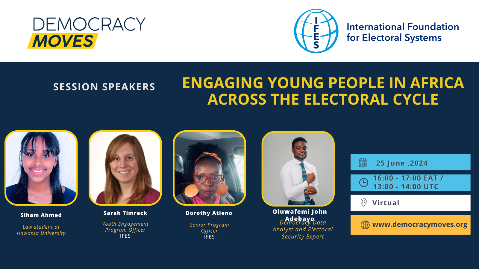 ENGAGING YOUNG PEOPLE IN AFRICA ACROSS THE ELECTORAL CYCLE — Democracy Moves | Helping Young ...