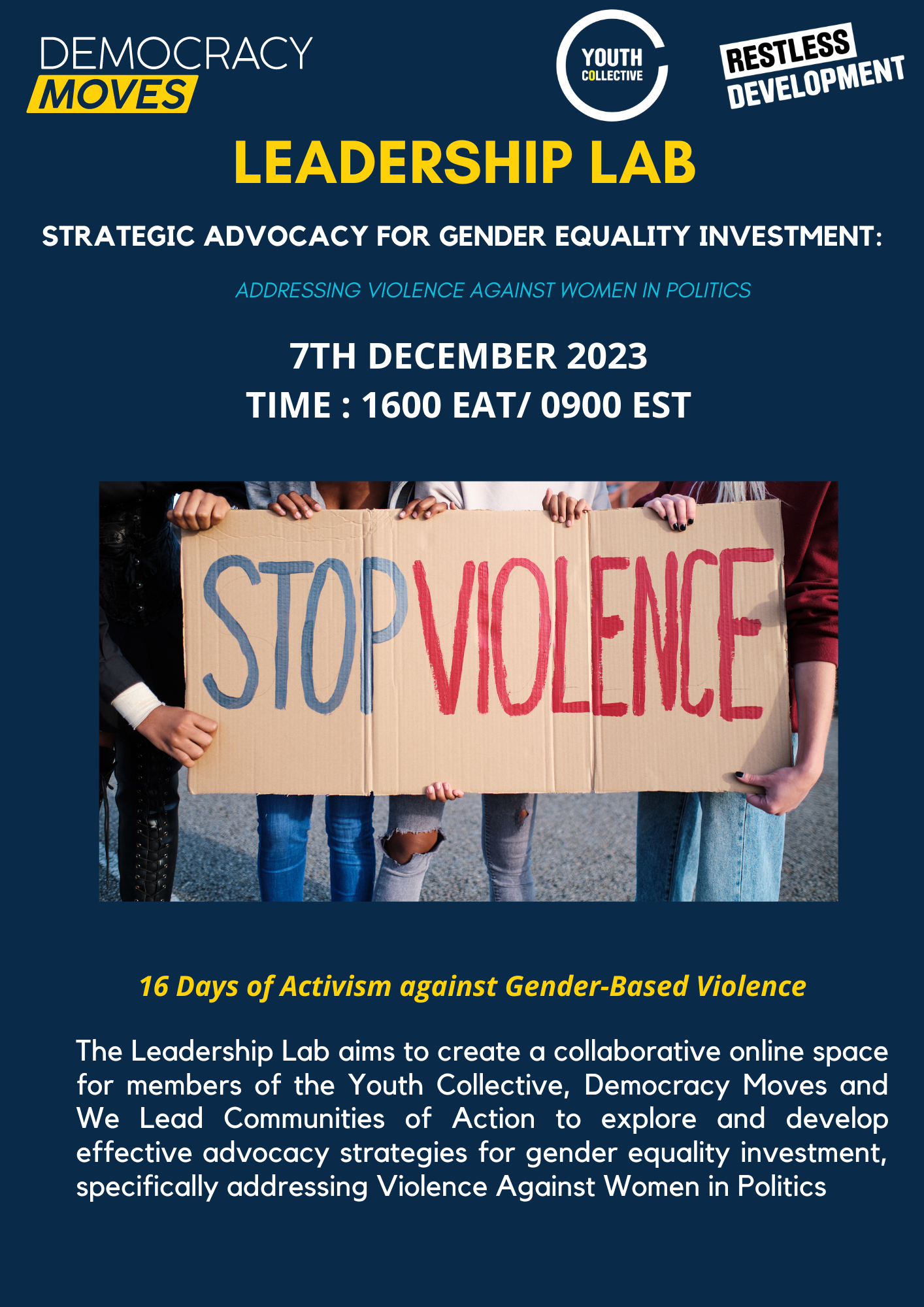 Addressing Violence Against Women in Politics — Democracy Moves | Helping Young People Build ...