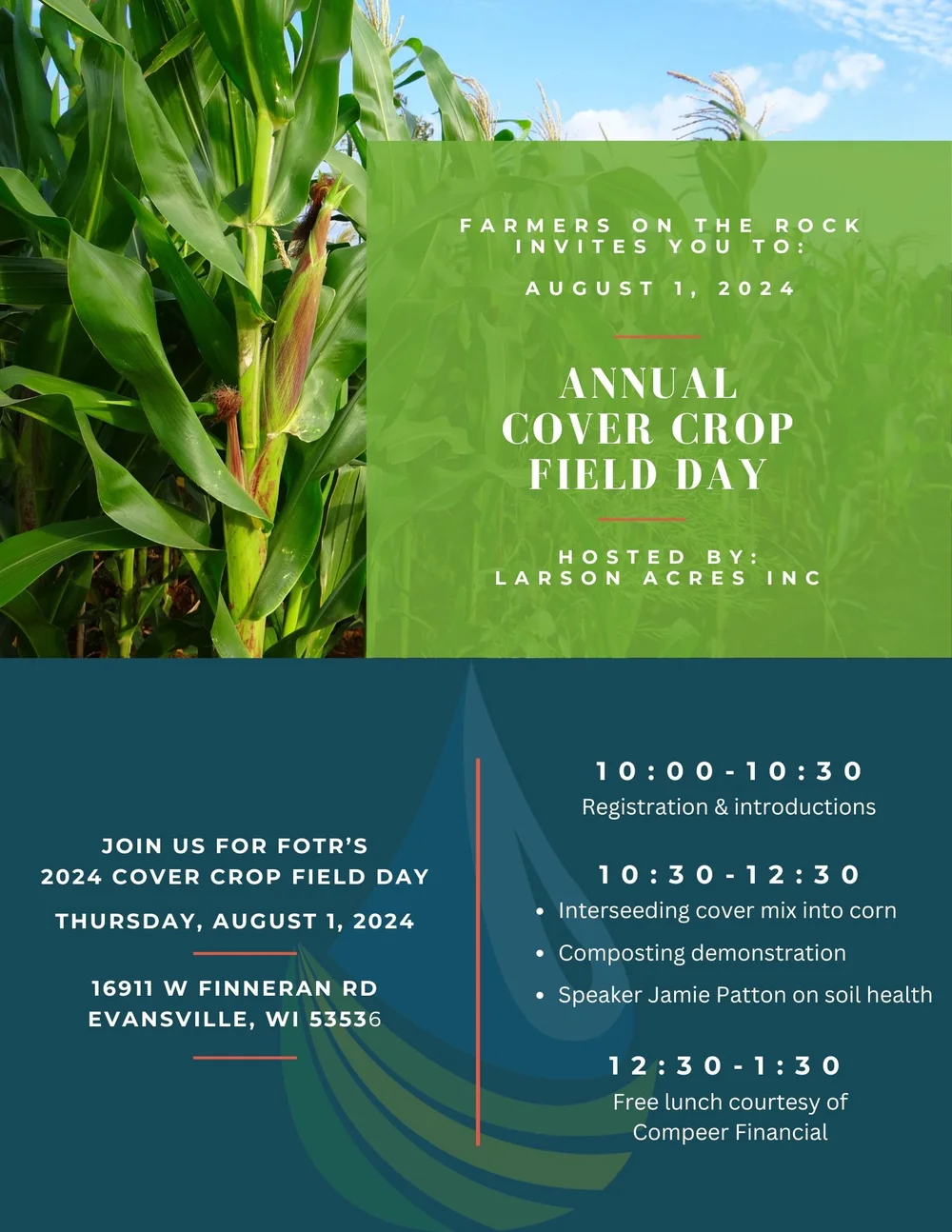 2024 Cover Crop Field Day — Farmers on the Rock