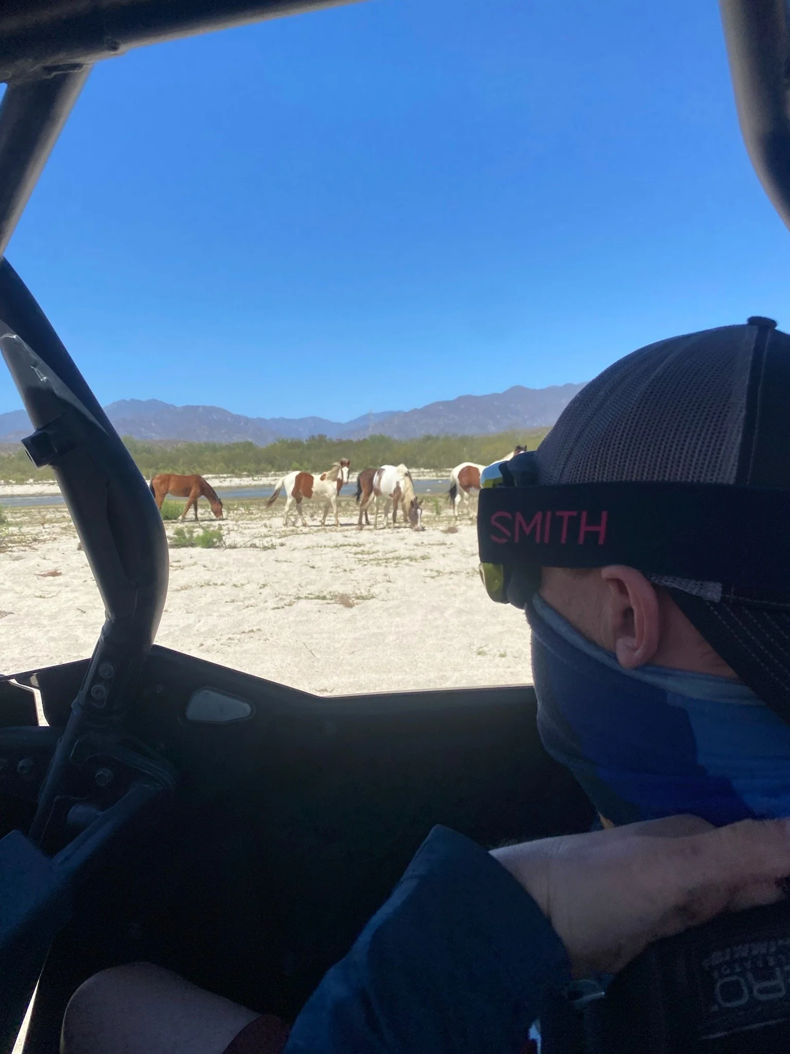 Safety team on the set of a remote backcountry TV production with ...