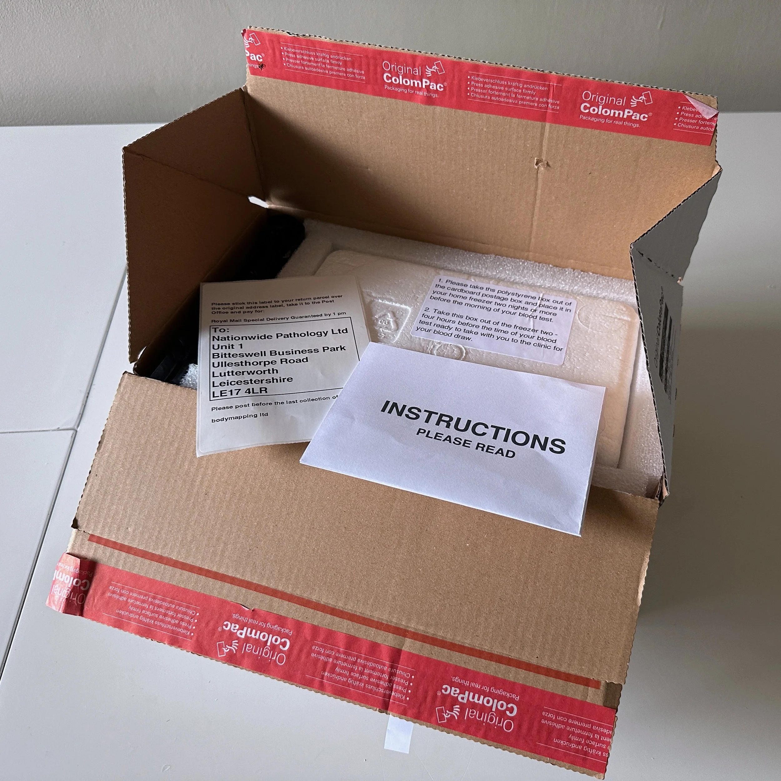 Blood Testing Instructions — the bodymapping clinic