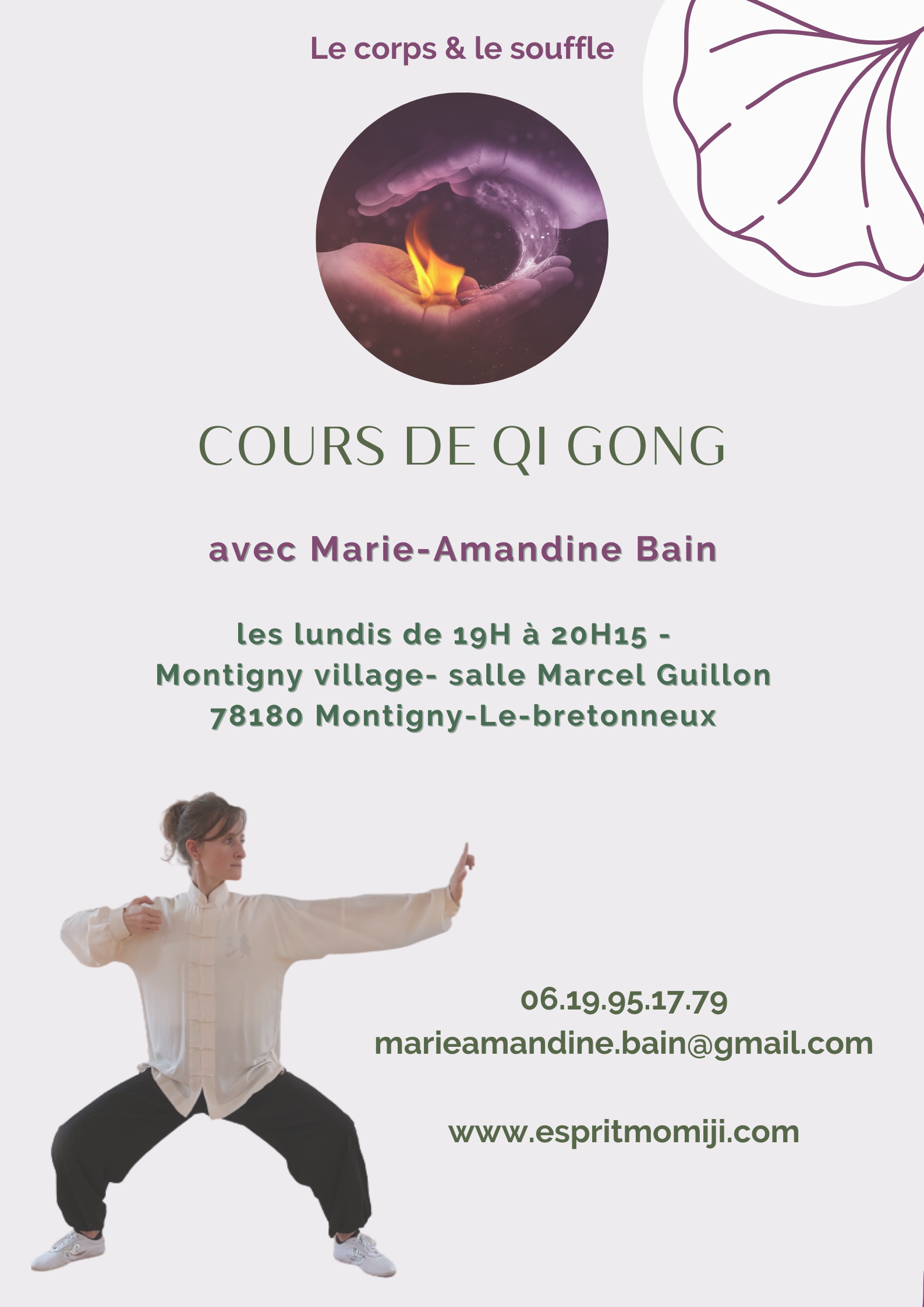 QI GONG/TAI CHI QUAN — Esprit Momiji