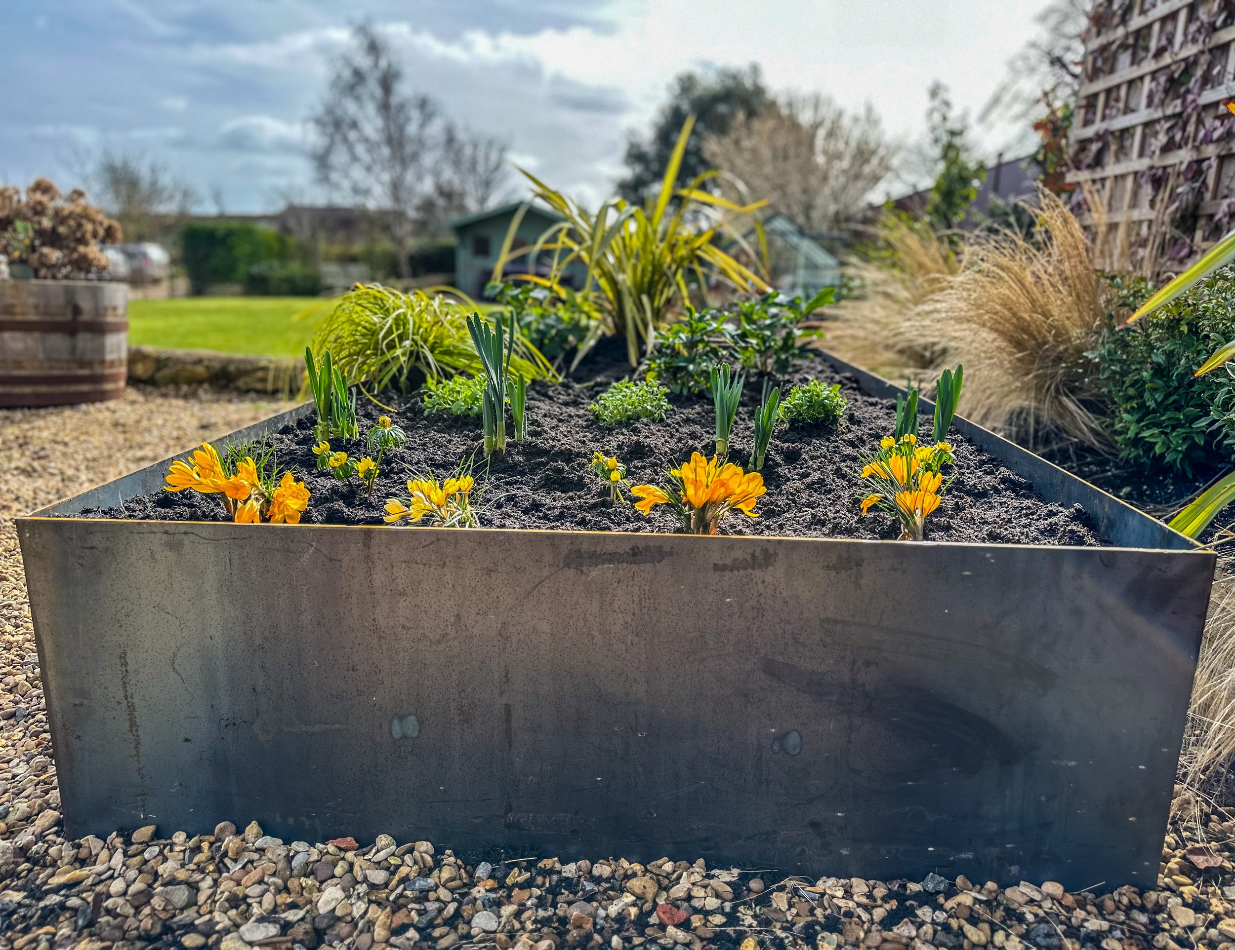 Solid Steel Raised Beds — Steel Landscaping Co.