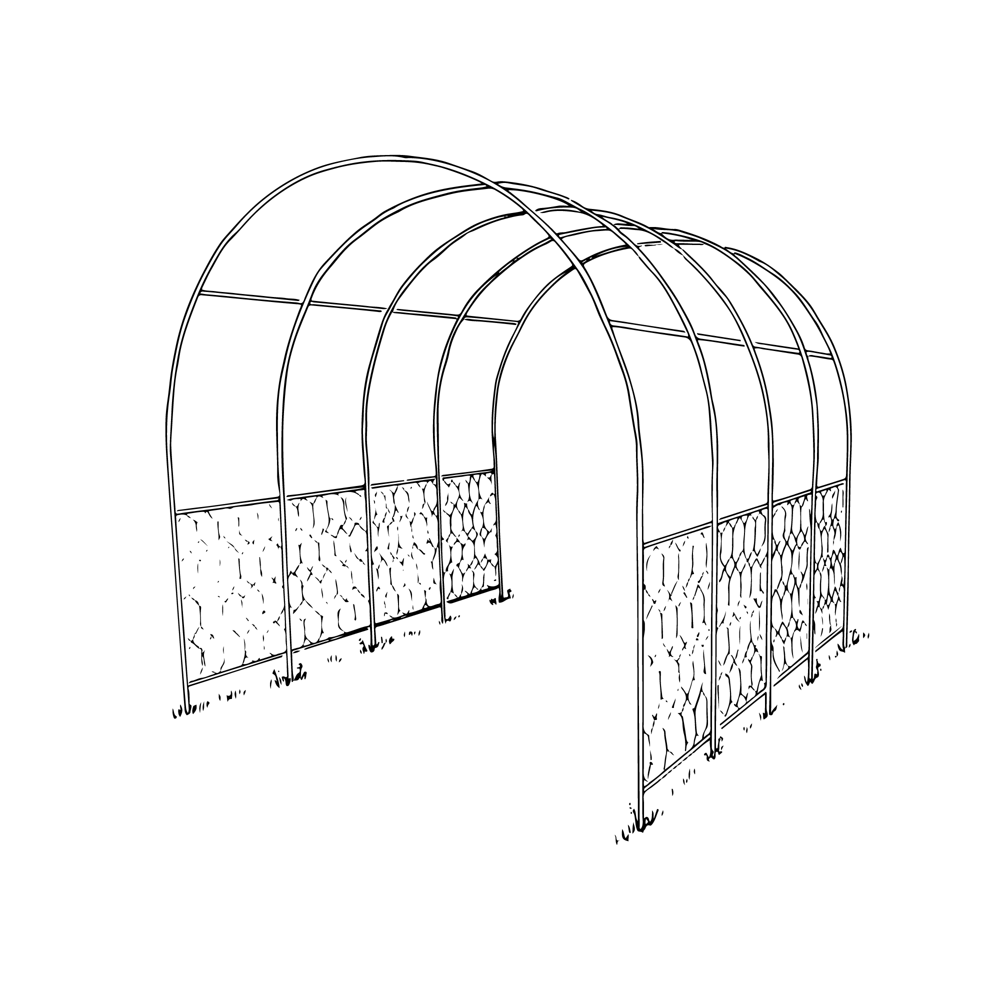 Steel Garden Arches | Metal Arches — Steel Landscaping Co.