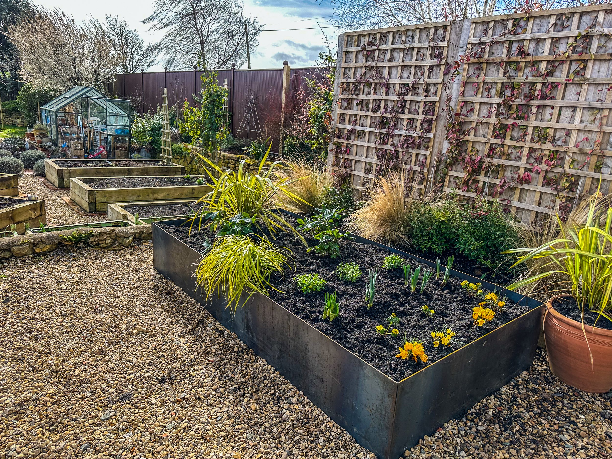 Solid Steel Raised Beds — Steel Landscaping Co.