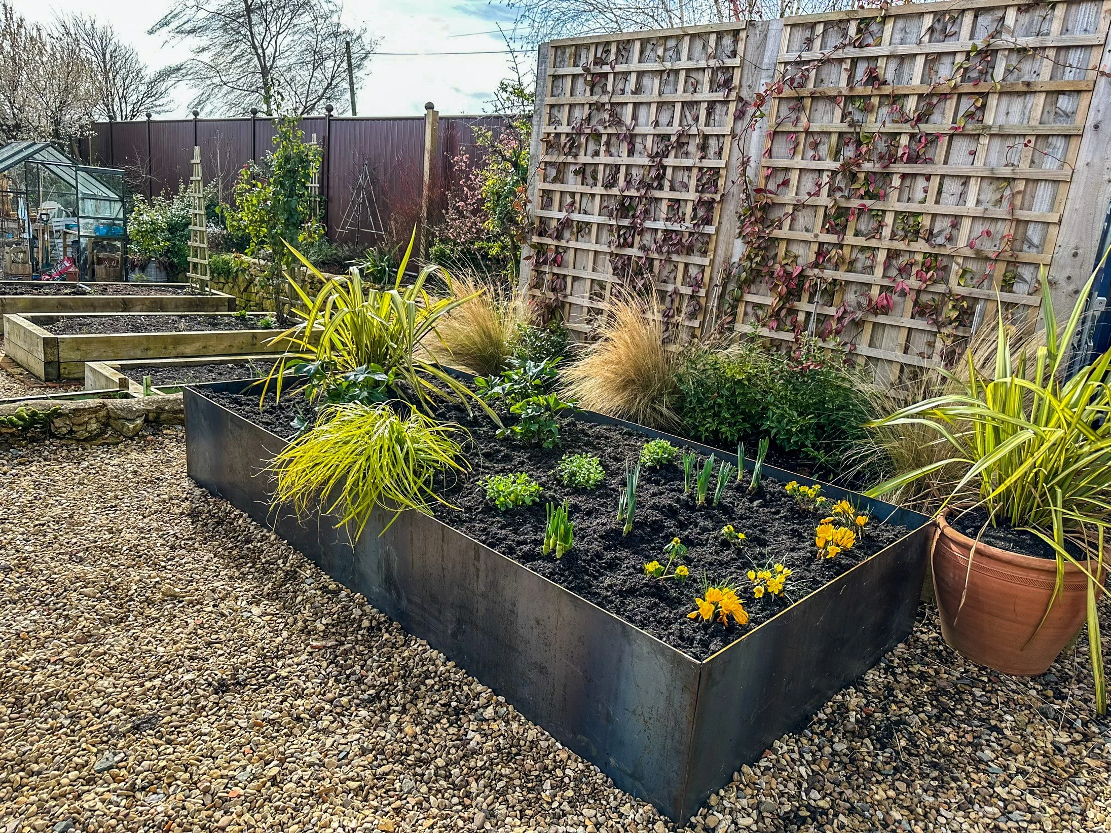 Solid Steel Raised Beds — Steel Landscaping Co.