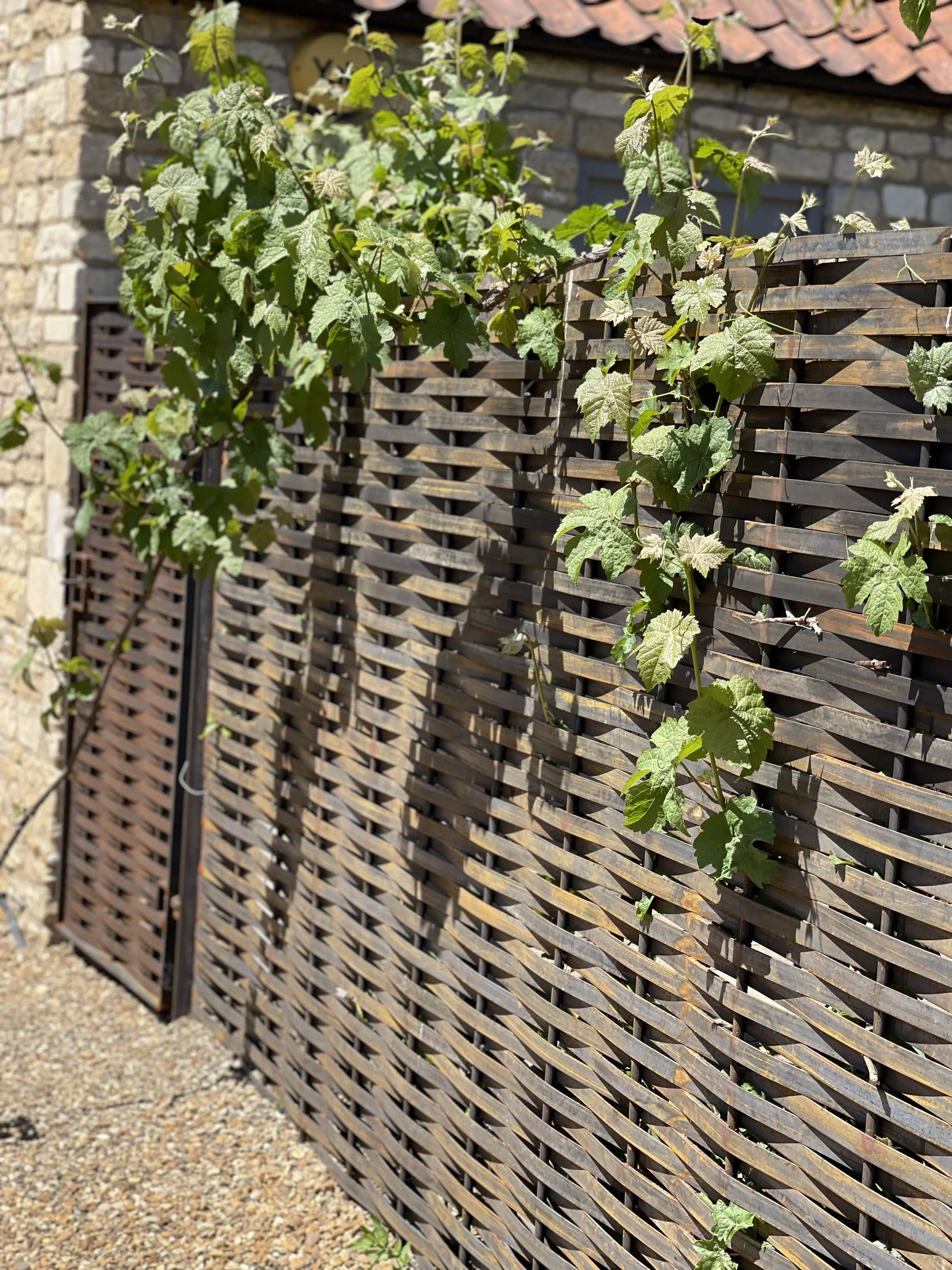 Steel Weave Fencing & Posts — Steel Landscaping Co.