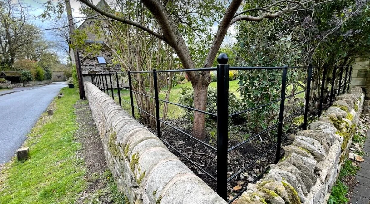 Estate Fencing & Metal Railings — Steel Landscaping Co.